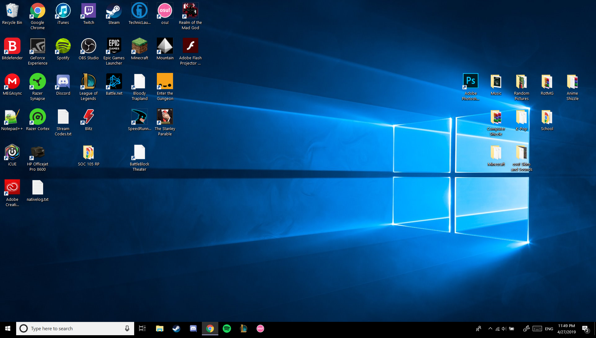 Rainmeter - Setting Up a Minimal Desktop (Win 10) : 30 Steps ...