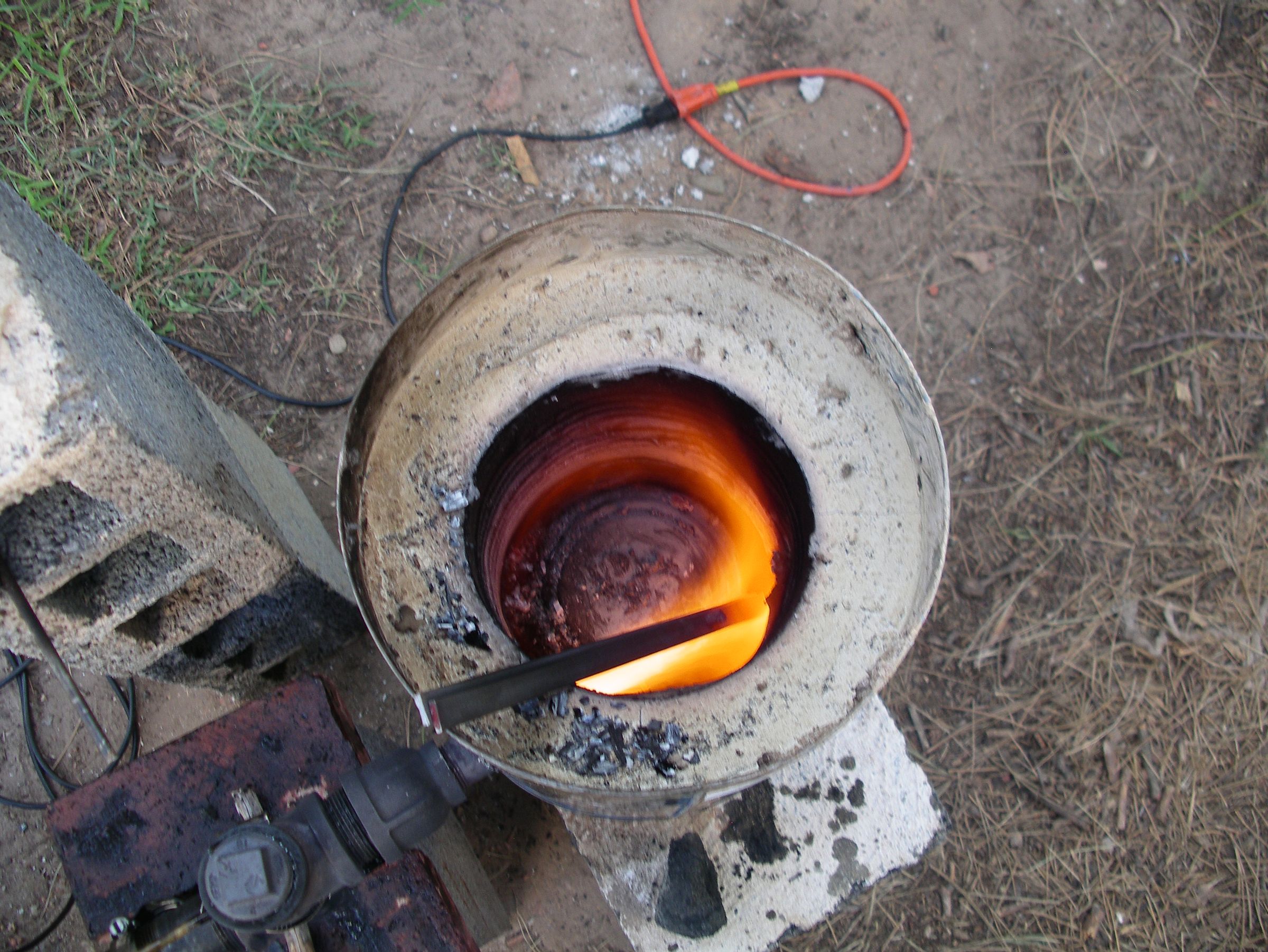 Waste-Oil Forge and Foundry : 5 Steps - Instructables