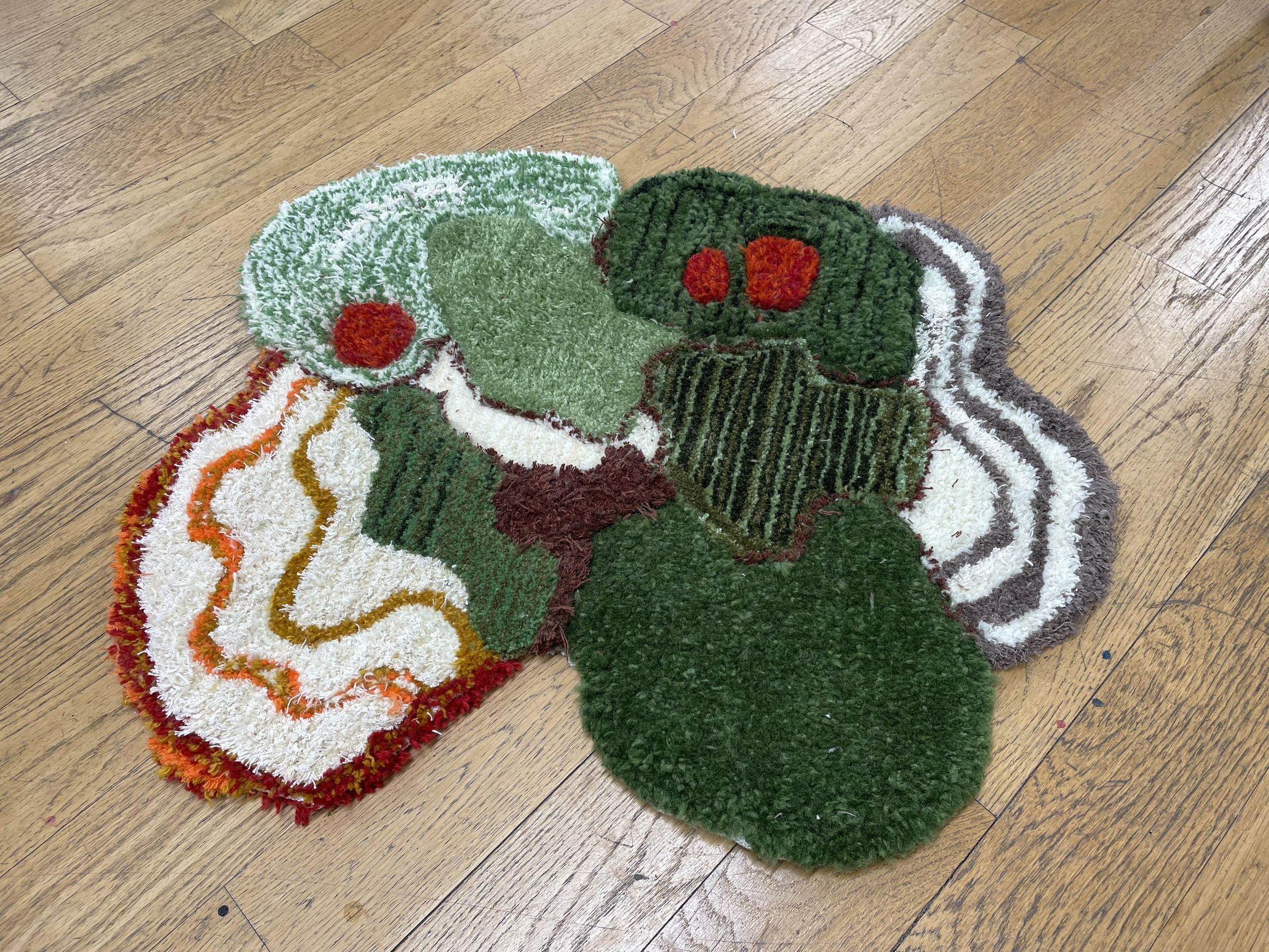 "Turn Off & Tune In" Tufted Rug With Conductive Thread to Trigger Smart ...