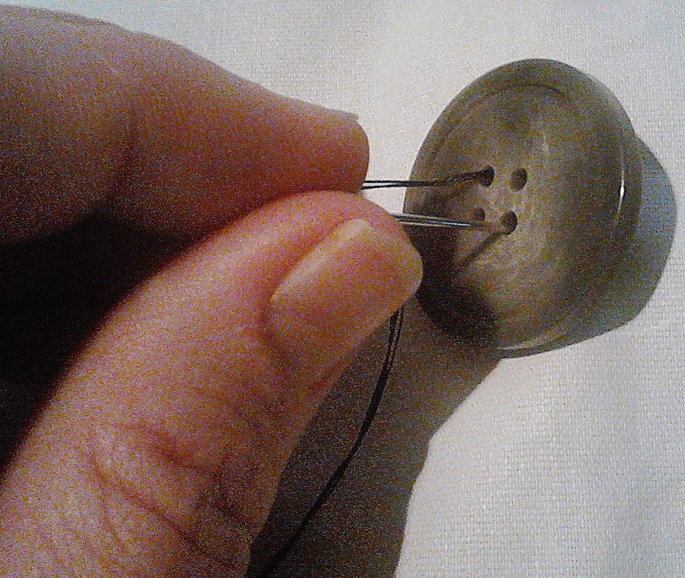 How to Professionally Sew on a Button by Hand : 14 Steps - Instructables