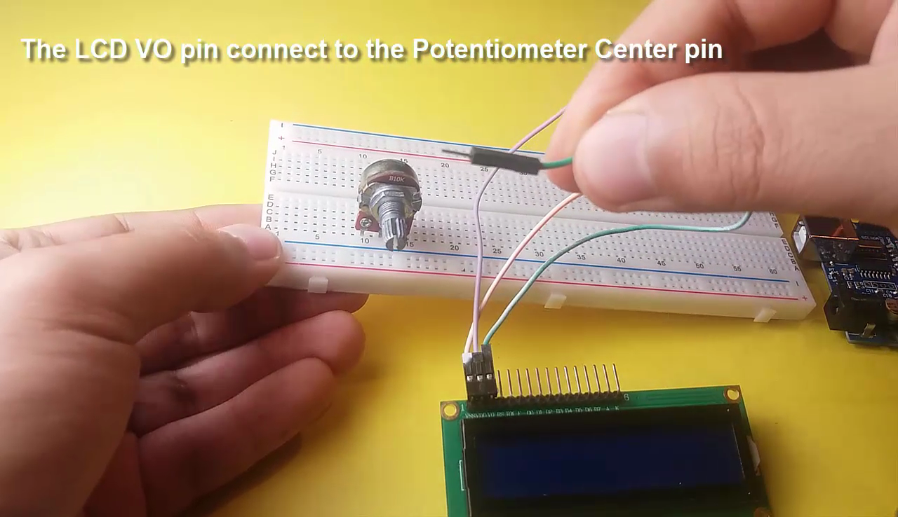 Arduino - Ultrasonic Sensor HC-SR04 With LCD Display : 4 Steps ...