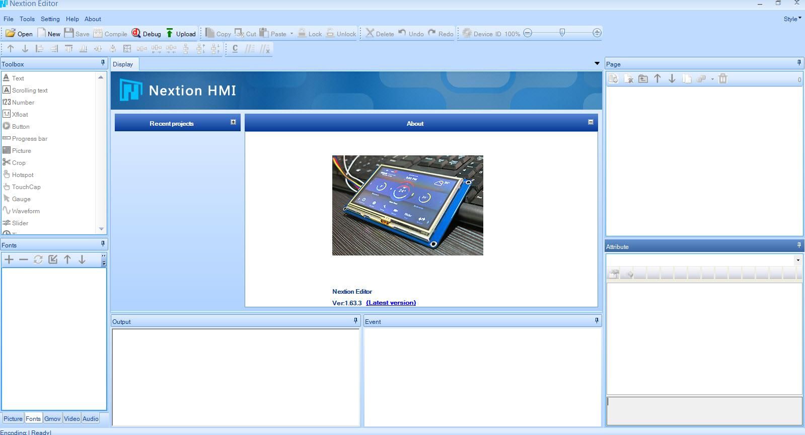 Nextion Display Page Change Using Arduino and Visuino - DFRobot Maker ...