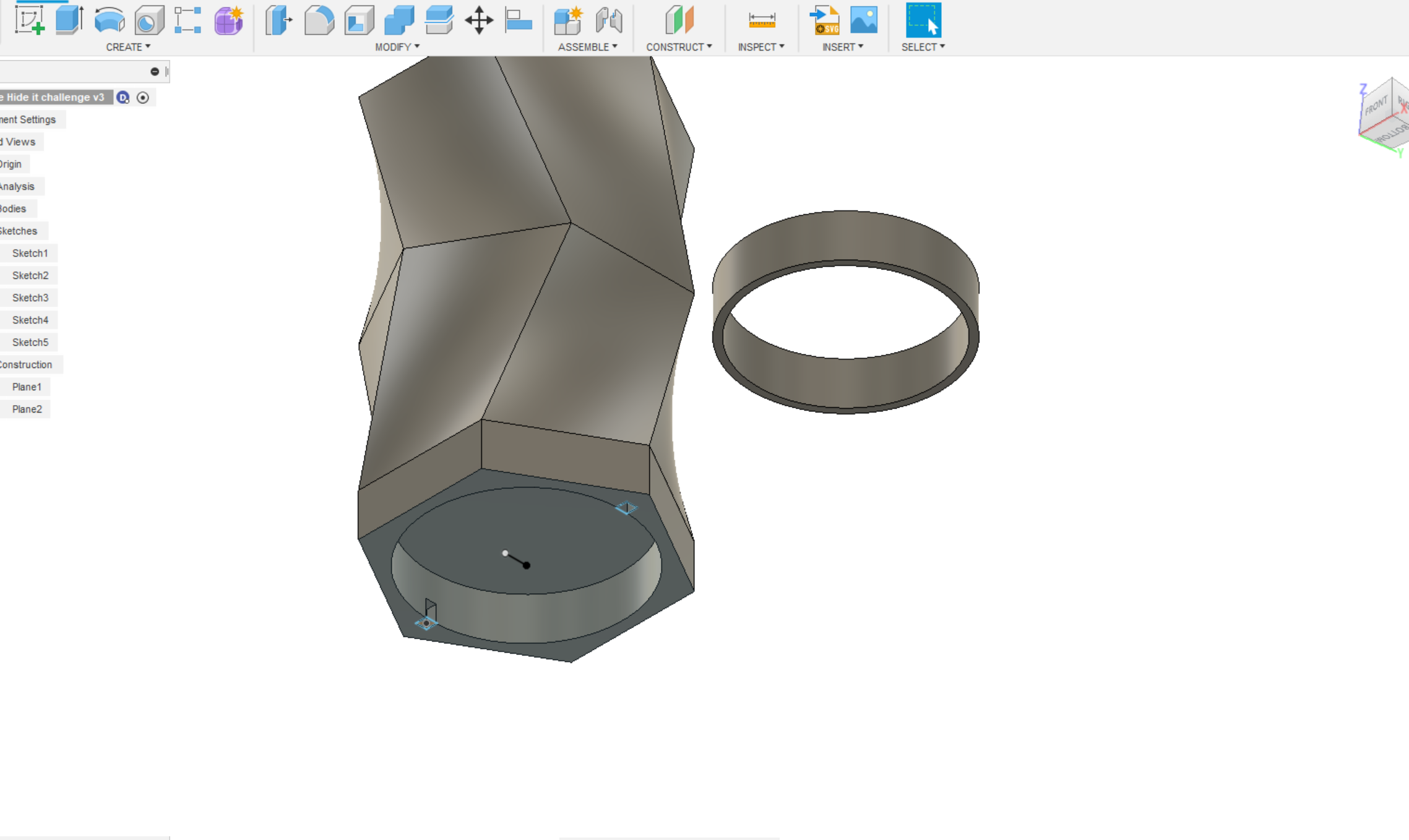 3D Printed Vase With Hidden Compartment : 4 Steps (with Pictures ...