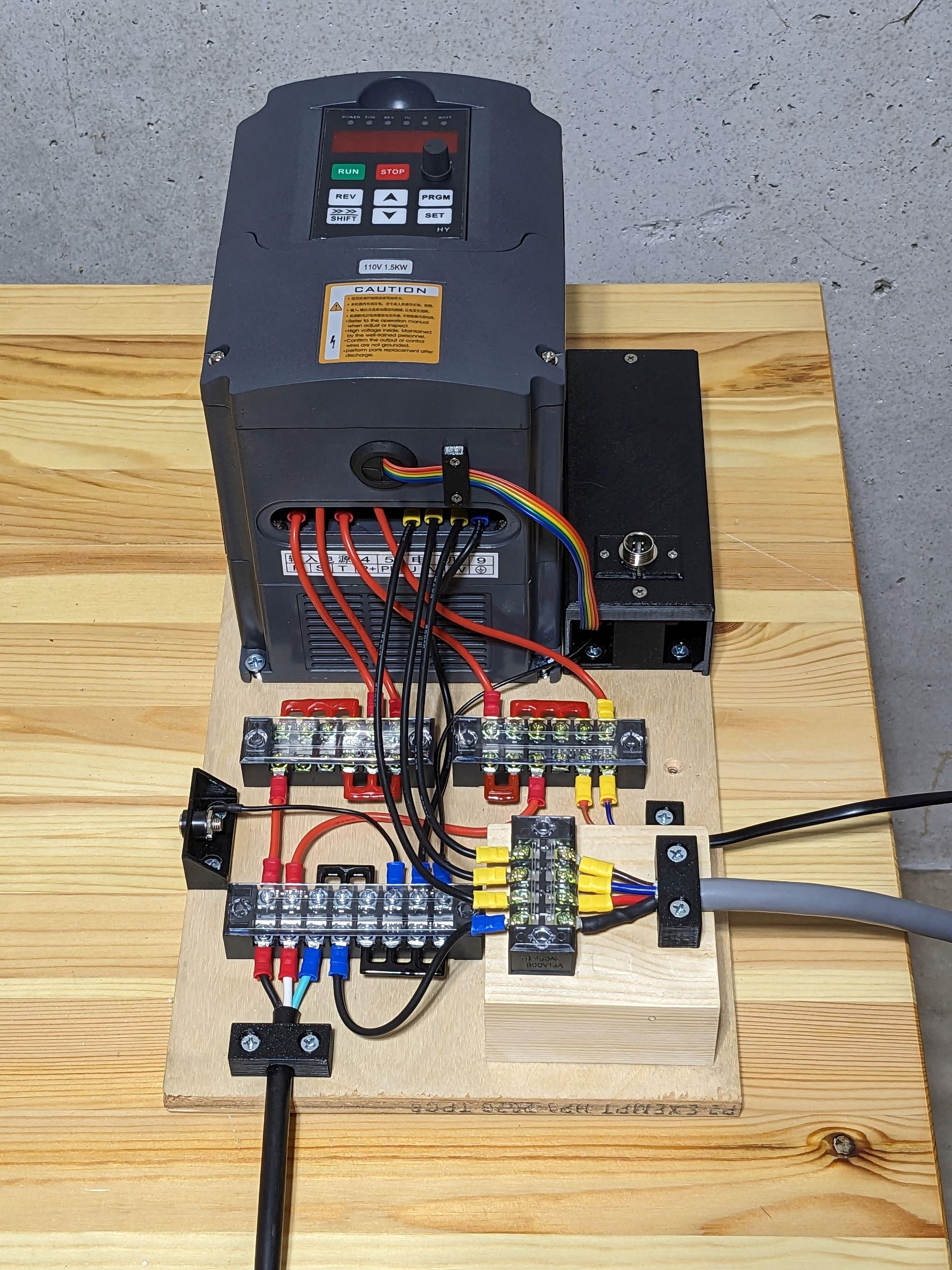Fox Alien CNC: Adding a VFD for a Spindle : 5 Steps - Instructables