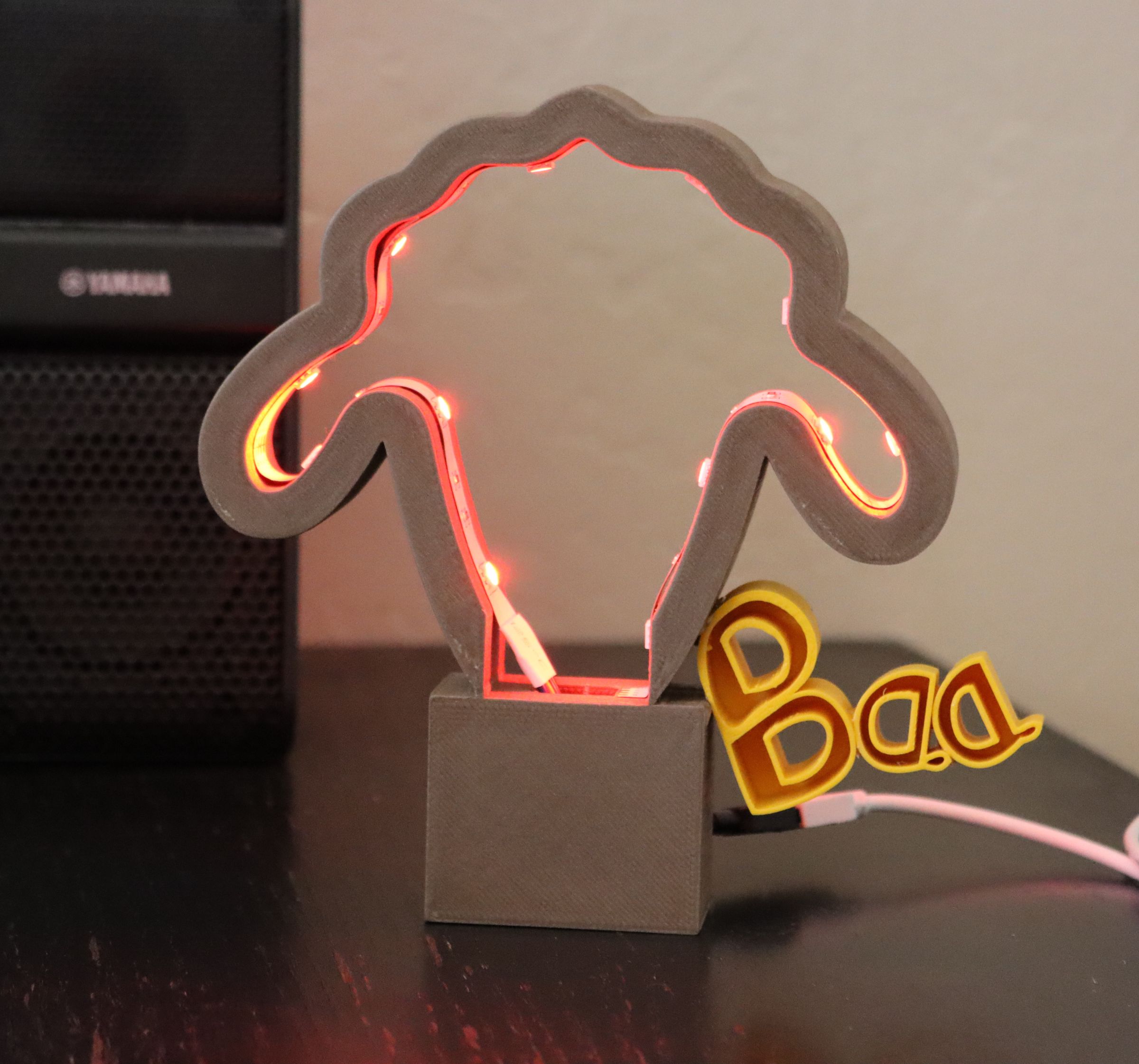 LED Sheep "Baa" Light (Made in Fusion 360) : 14 Steps (with Pictures ...