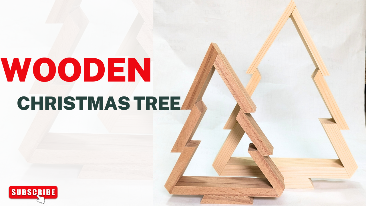 How to Make a Wooden Christmas Tree | Simplest Design Ever - Instructables