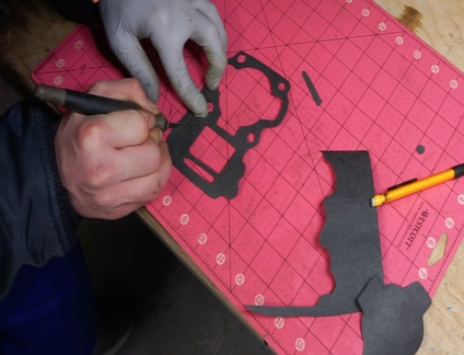 Making Gaskets With Paper and One Dirty Trick : 4 Steps (with Pictures ...