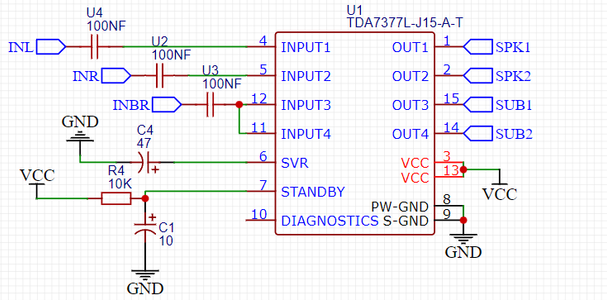 TDA7377 Based 2.1 Channel Mini Amplifier : 5 Steps (with Pictures) - Instructables
