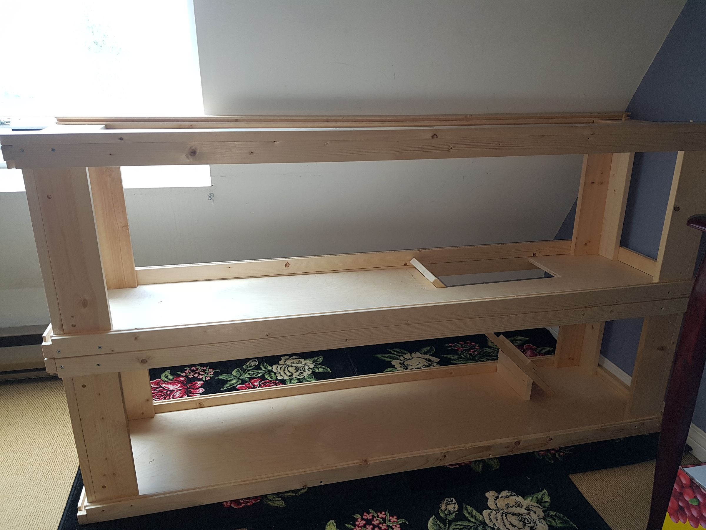 Two-Story Indoor Rabbit Hutch : 7 Steps (with Pictures) - Instructables