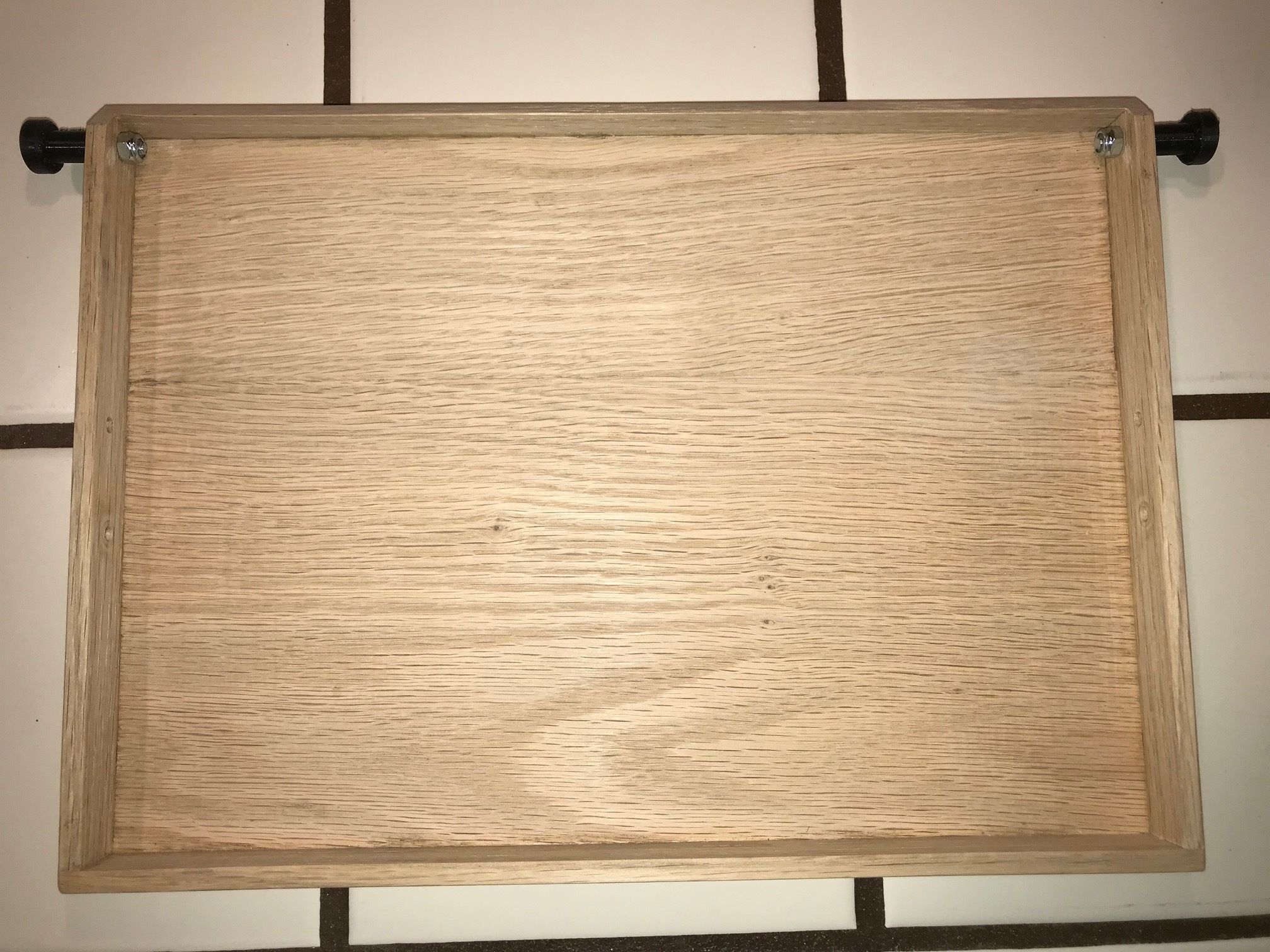 Under Cabinet Hideaway Tablet Shelf : 9 Steps (with Pictures ...