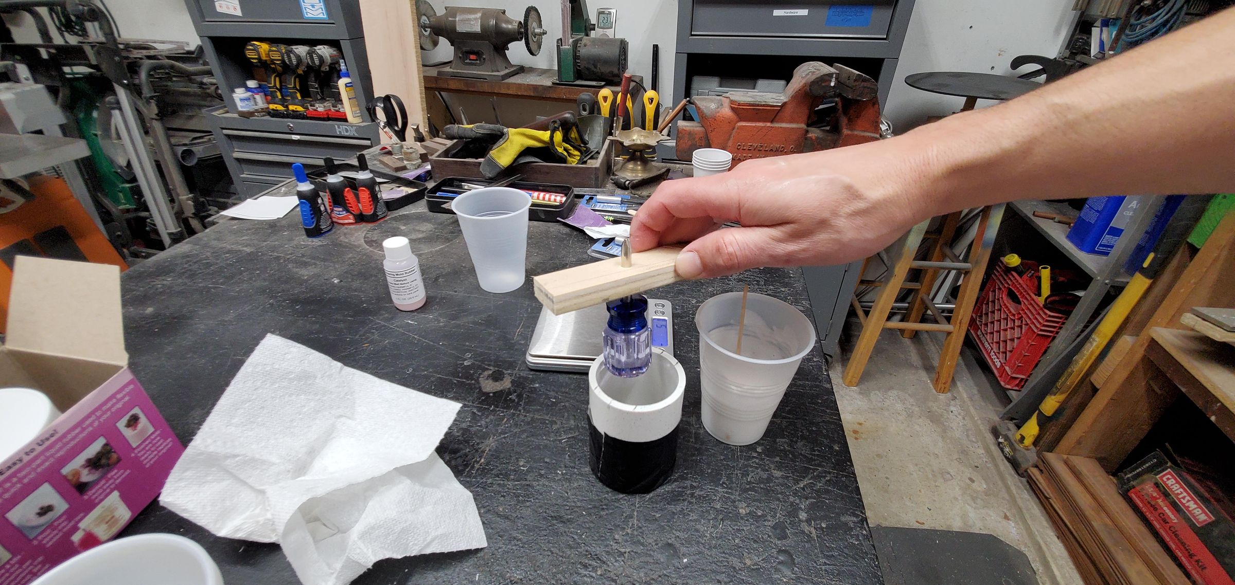 Epoxy Resin Screwdriver/Nut Driver From Silicone Mold Making to Casting ...