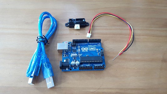 Sharp Sensor Tutorial With Arduino Uno - Learn to Measure Distance : 3 ... Sharp Sensor Tutorial With Arduino Uno - Learn to Measure Distance : 3 ...