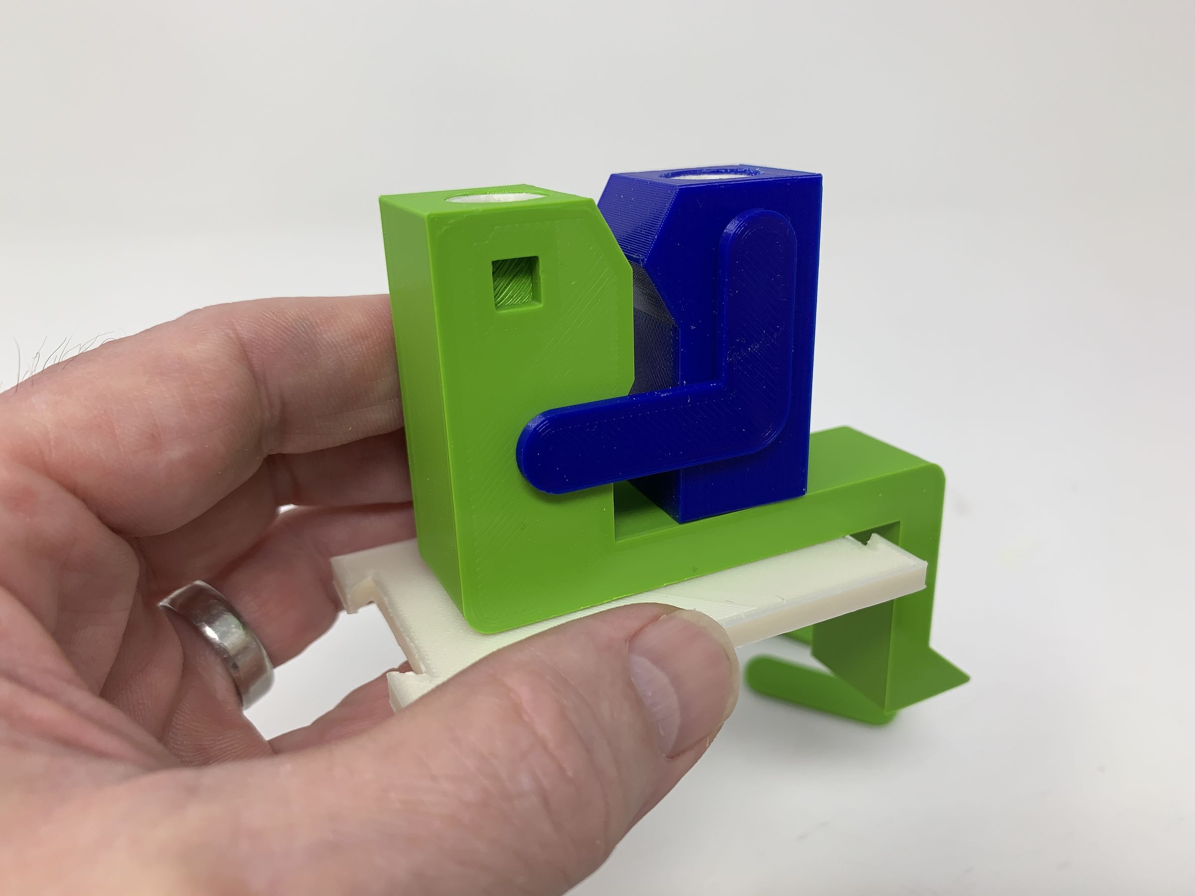 "Lora and I", a Simple 3D Printed Automaton. : 4 Steps (with Pictures ...