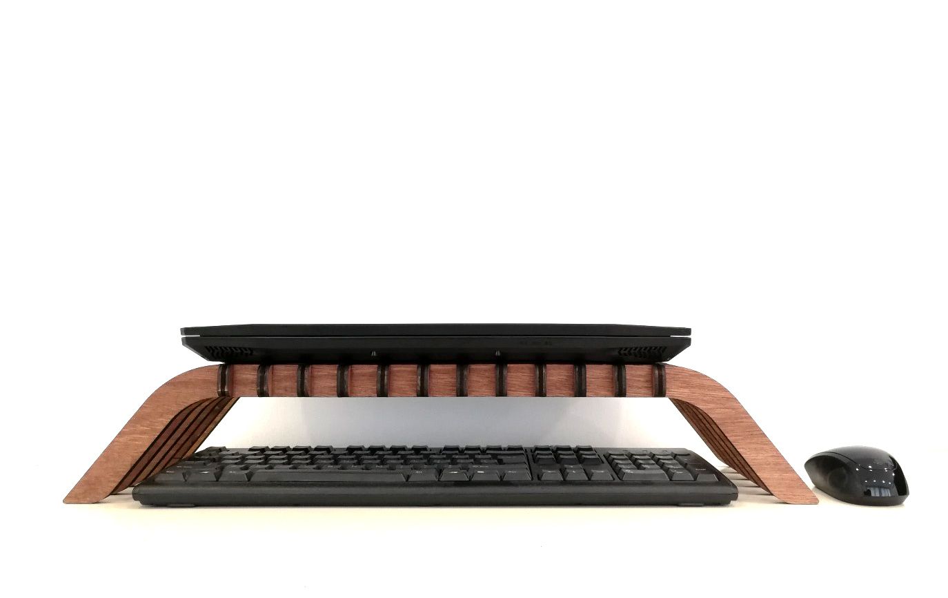 Interlocking Plywood Laptop Riser - With Plans : 6 Steps (with Pictures ...