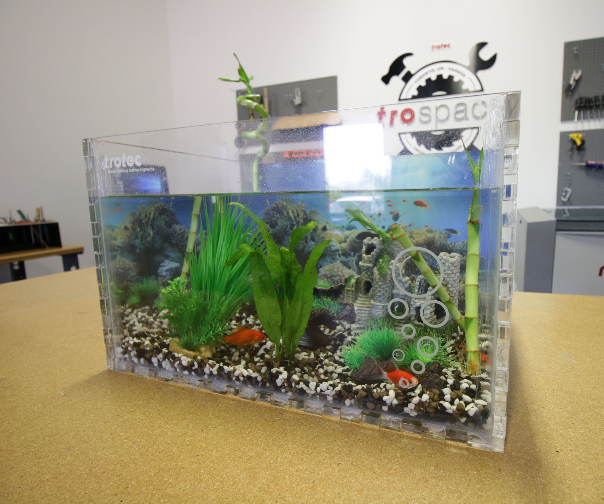 Aquarium - Laser Cut & UV Printed Acrylic : 6 Steps (with Pictures ...