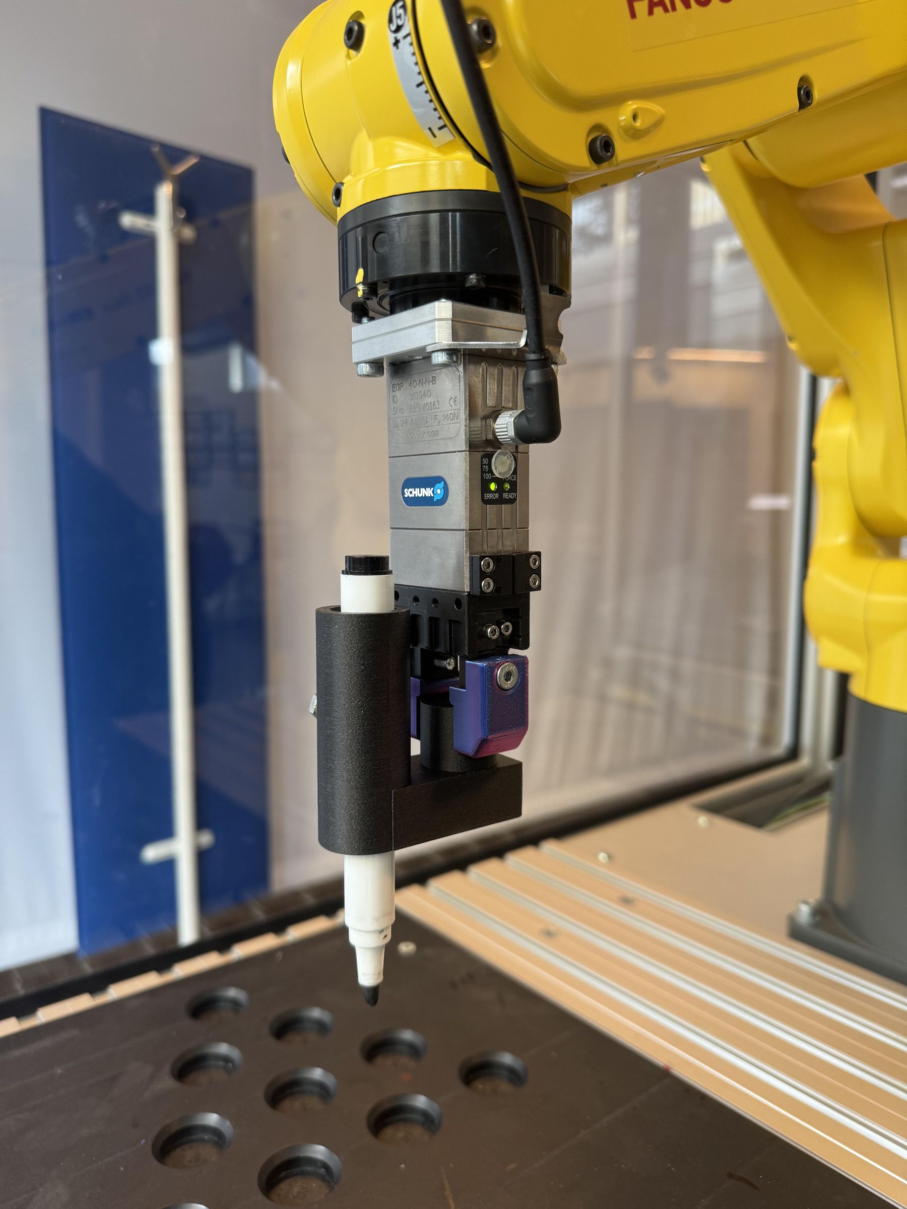 Implementation of FANUC ER-4iA Drawing With Marker/Pen/Pencil : 5 Steps ...
