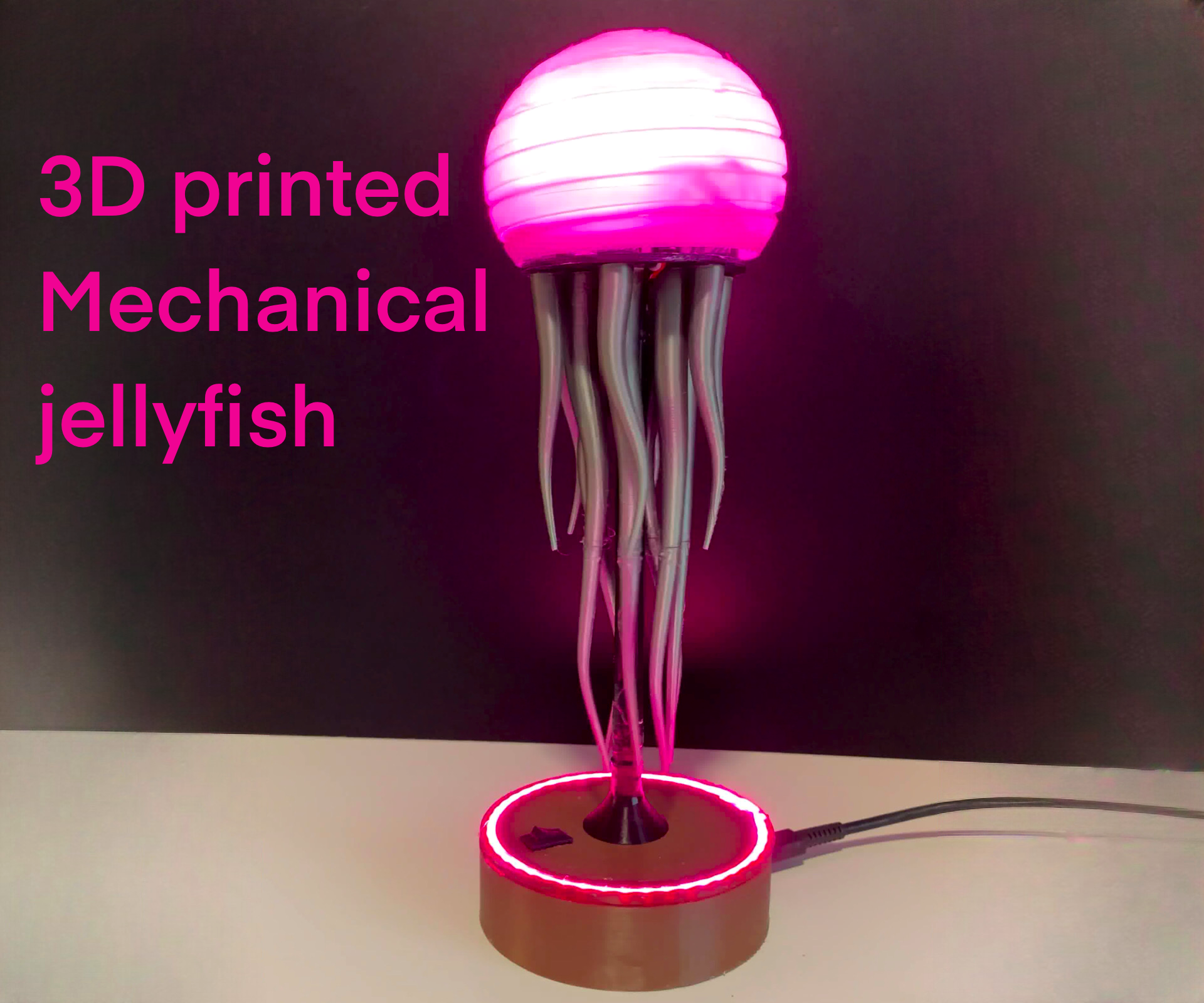 Mechanical Metal Jellyfish Kinetic Sculpture : 8 Steps (with Pictures) - Instructables