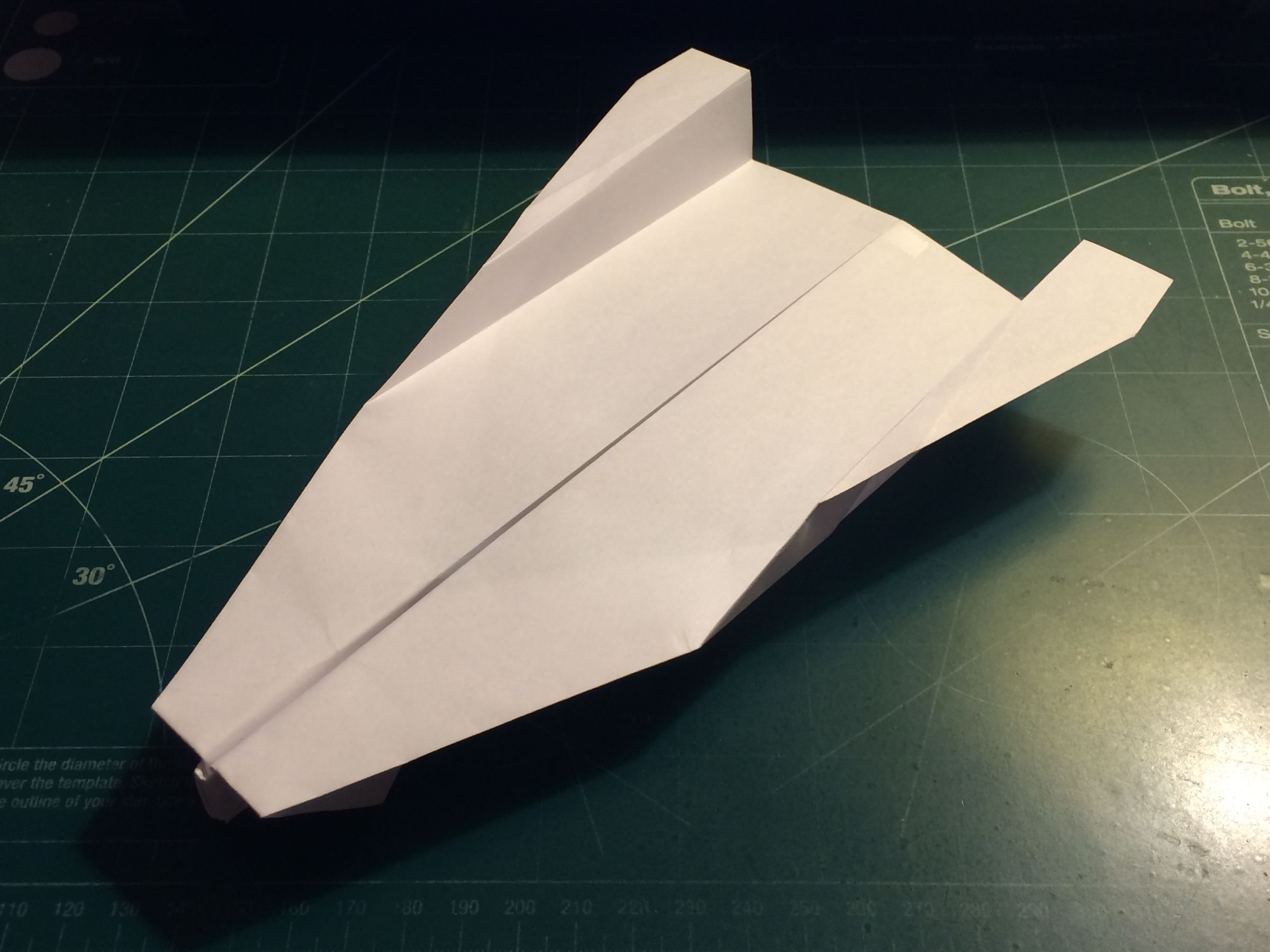 How to Make the Jaguar Paper Airplane : 6 Steps - Instructables