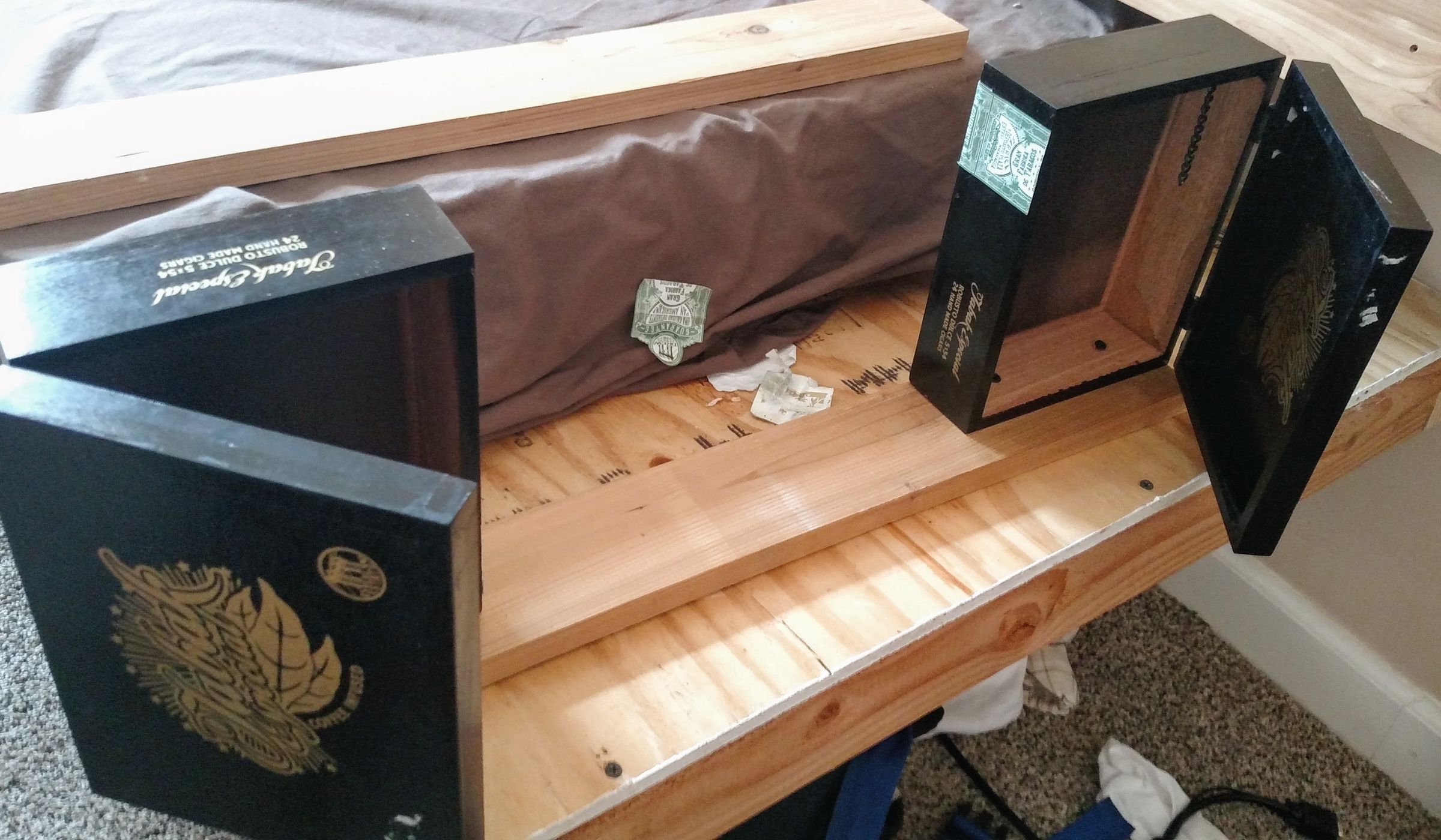 How to Make Cigar Box Shelves : 4 Steps - Instructables