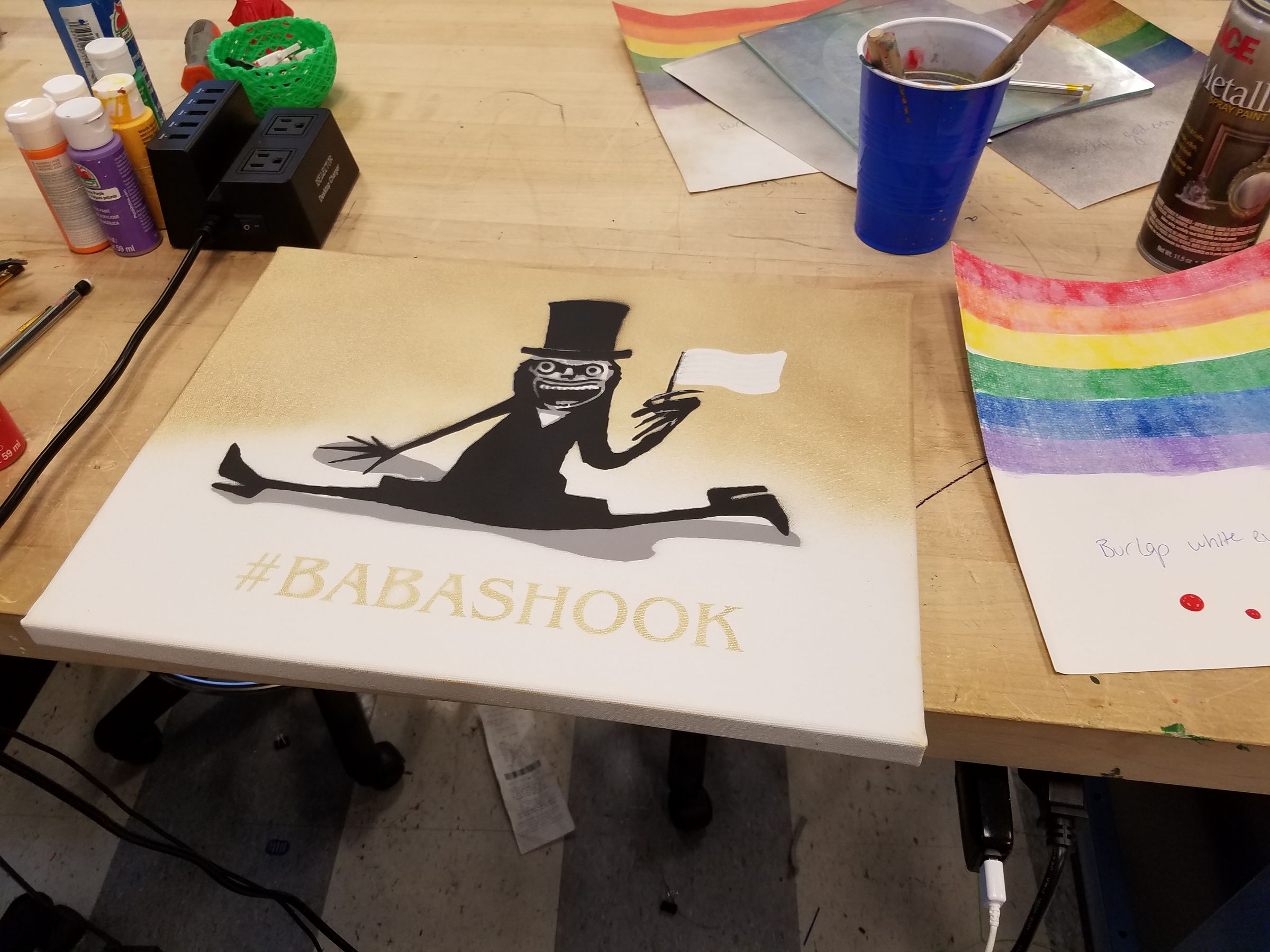 Babadook Pride Wall Art : 7 Steps - Instructables