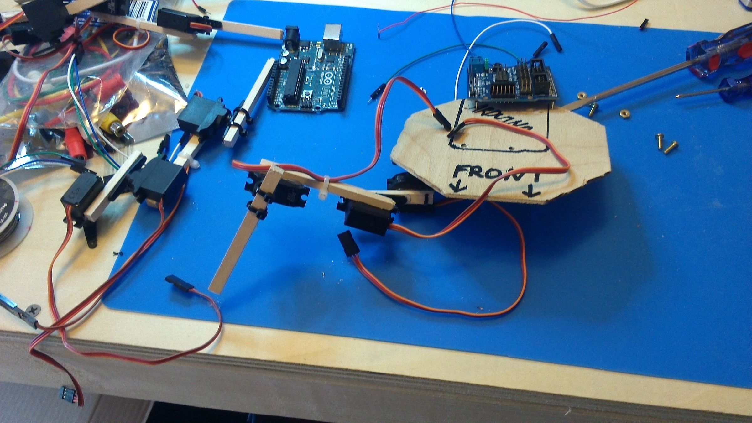 Basic Quadruped Platform! : 7 Steps - Instructables