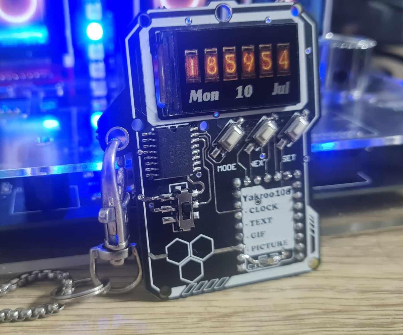 Neck Watch PICO ZERO(cyberpunk) : 6 Steps - Instructables