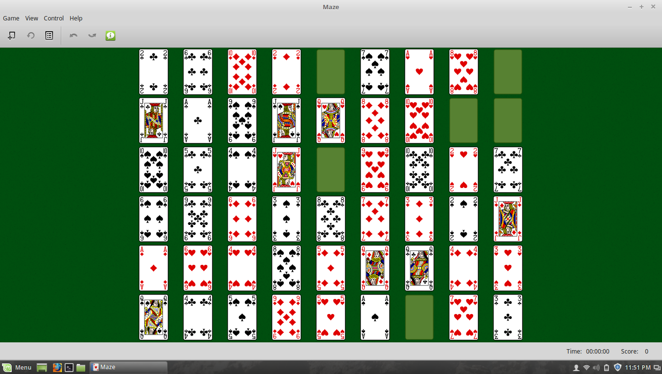Linux : Keyboard Shortcuts for Solitaire!! : 6 Steps - Instructables