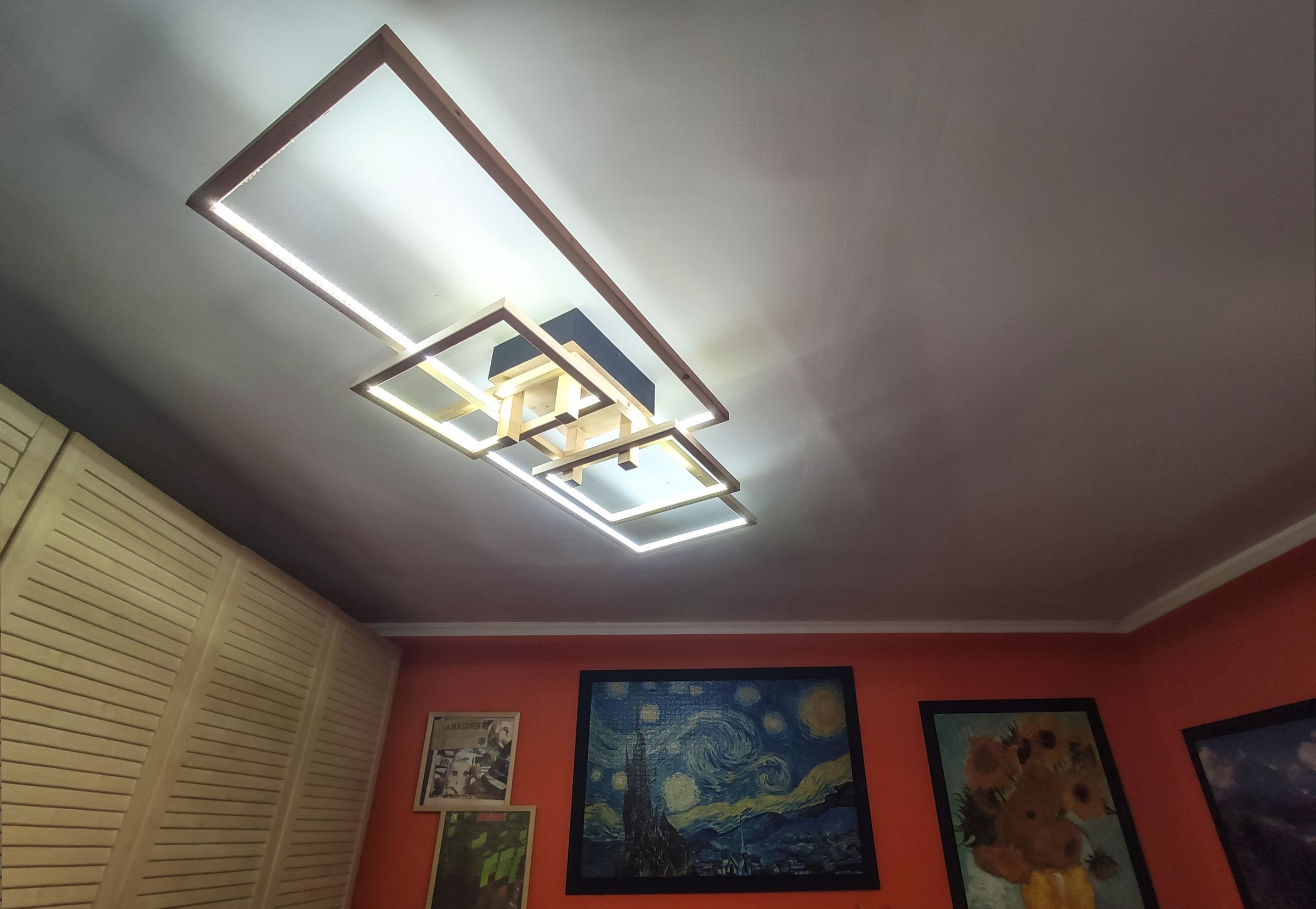 Modern Ceiling LED Lamp : 6 Steps (with Pictures) - Instructables