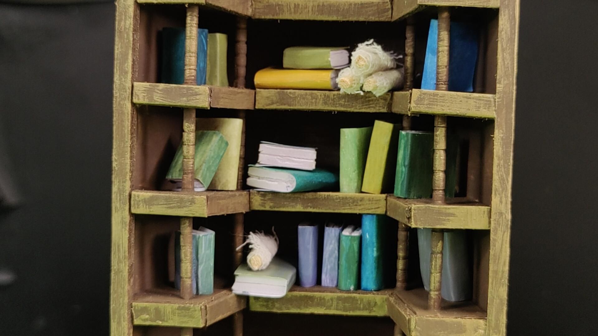 DIY Miniature Bookshelf in a Bell Jar: a Tiny World of Imagination! : 9 ...