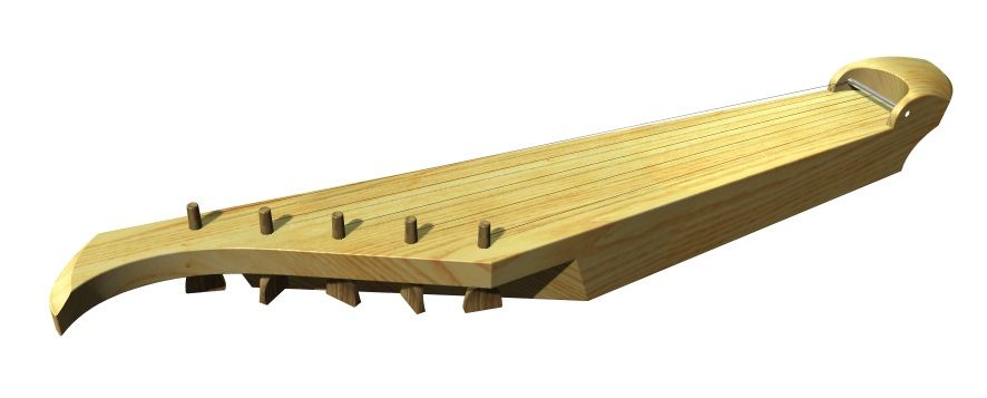 Homemade Traditional Finnish 5-string Kantele : 7 Steps - Instructables