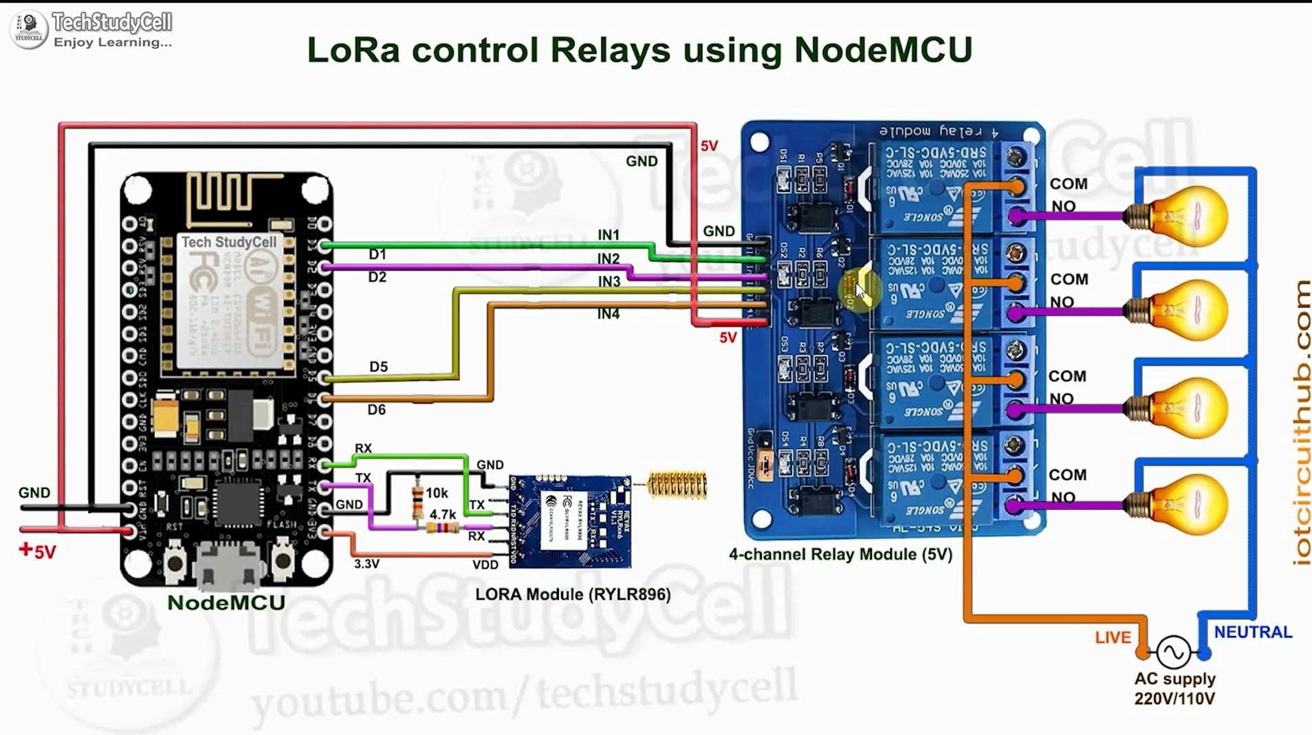 LoRa Project With ESP8266 Arduino Control Relay : 12 Steps - Instructables