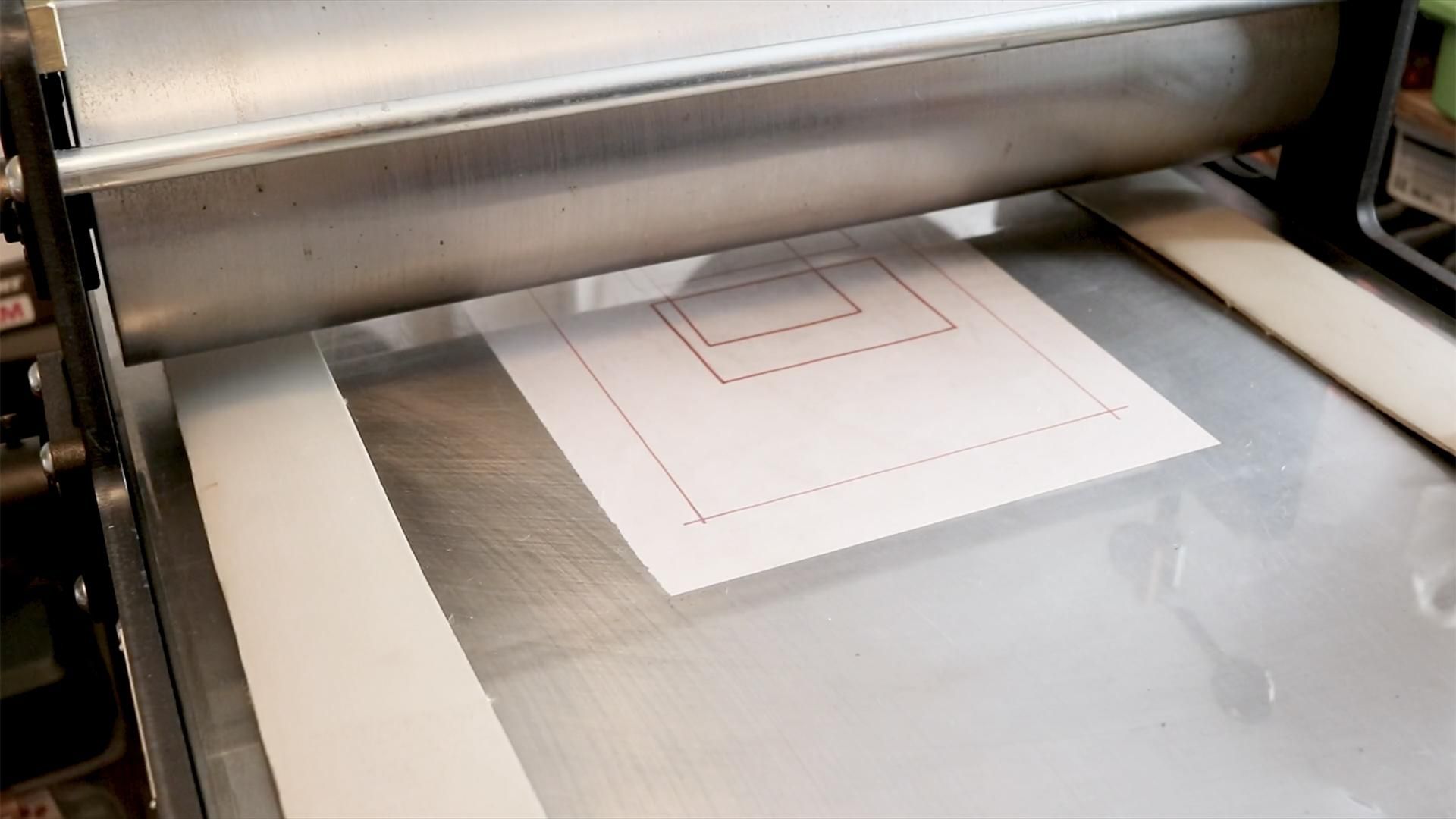 How to Set an Etching Press to Print Intaglio or Relief Style : 6 Steps ...