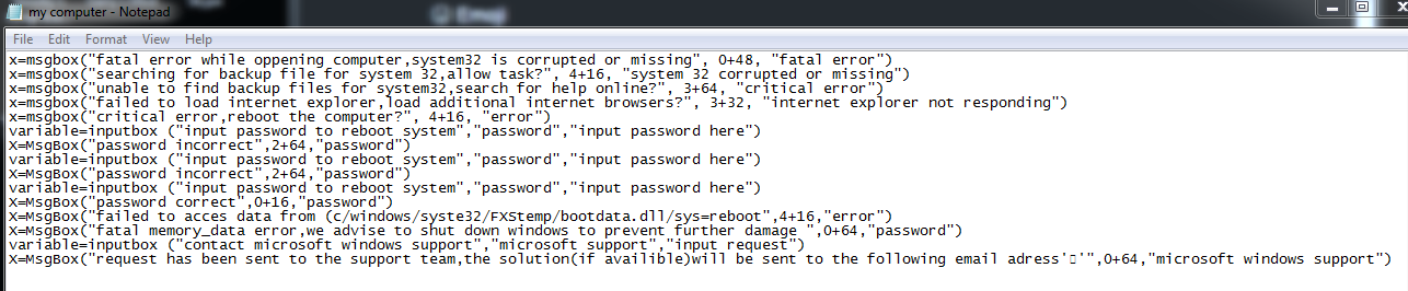 Evil .VBS Prank Virus (100% Safe) : 3 Steps - Instructables