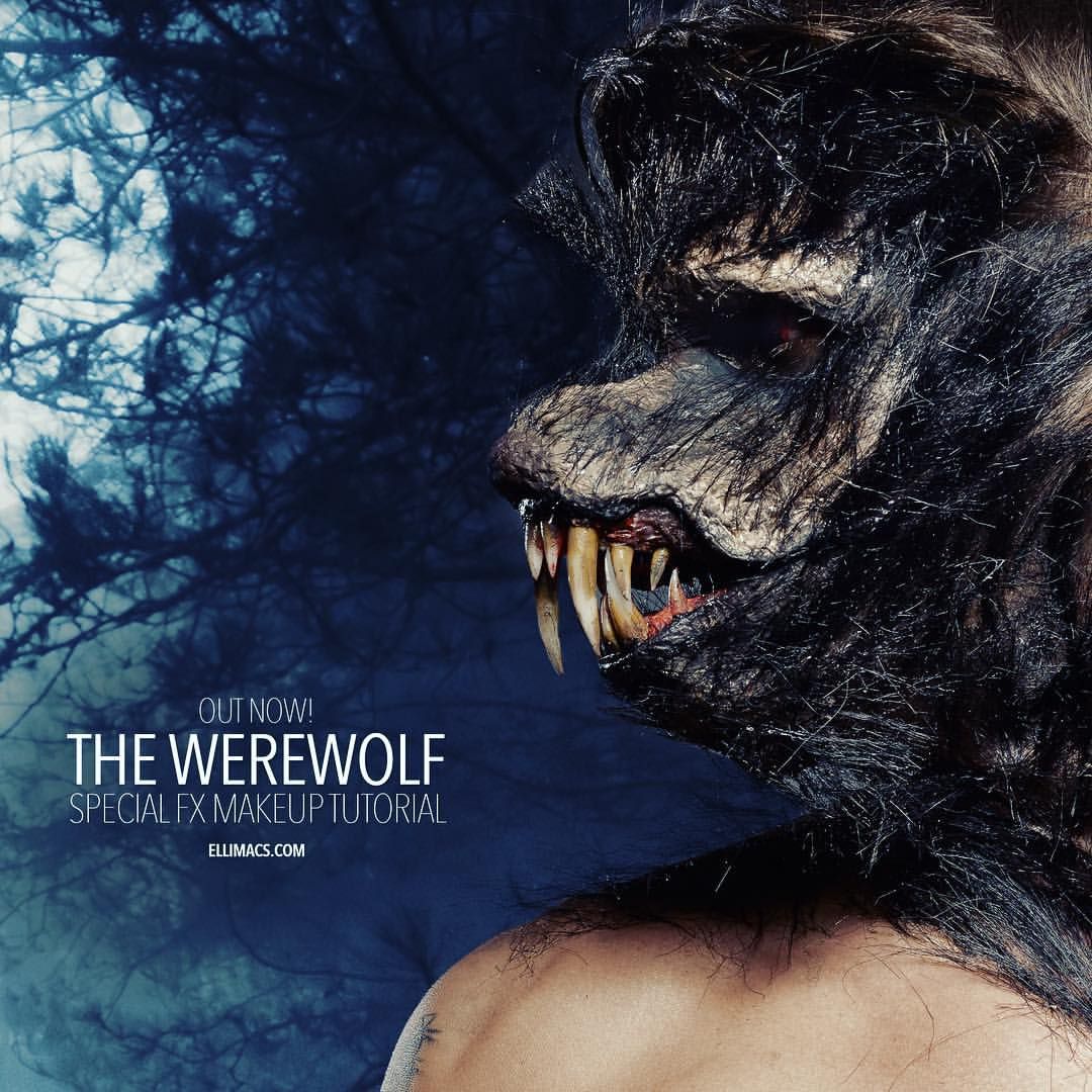 Werewolf Makeup Halloween Tutorial Chrisspy Youtube