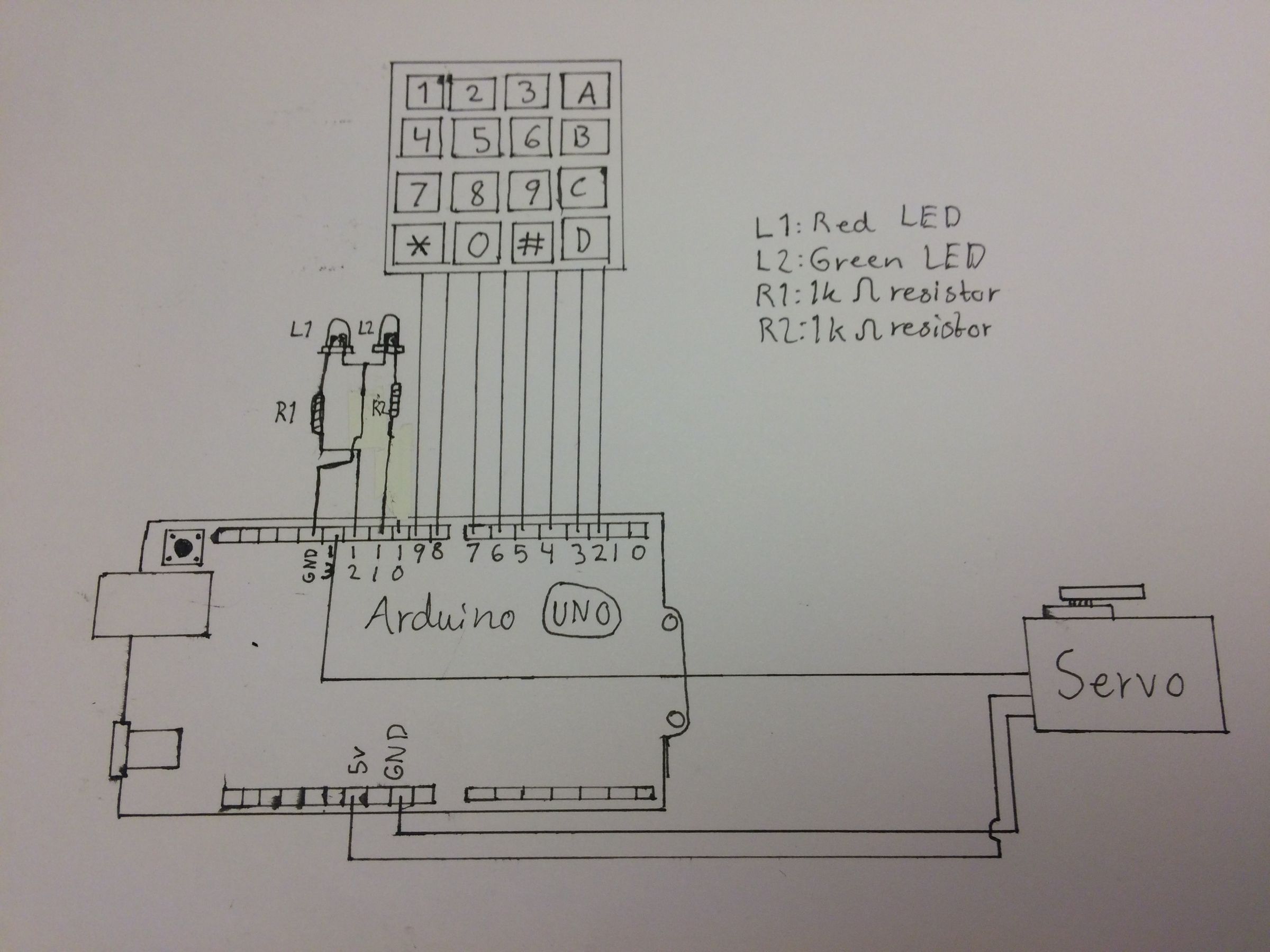 Arduino Door Lock With Password : 6 Steps - Instructables