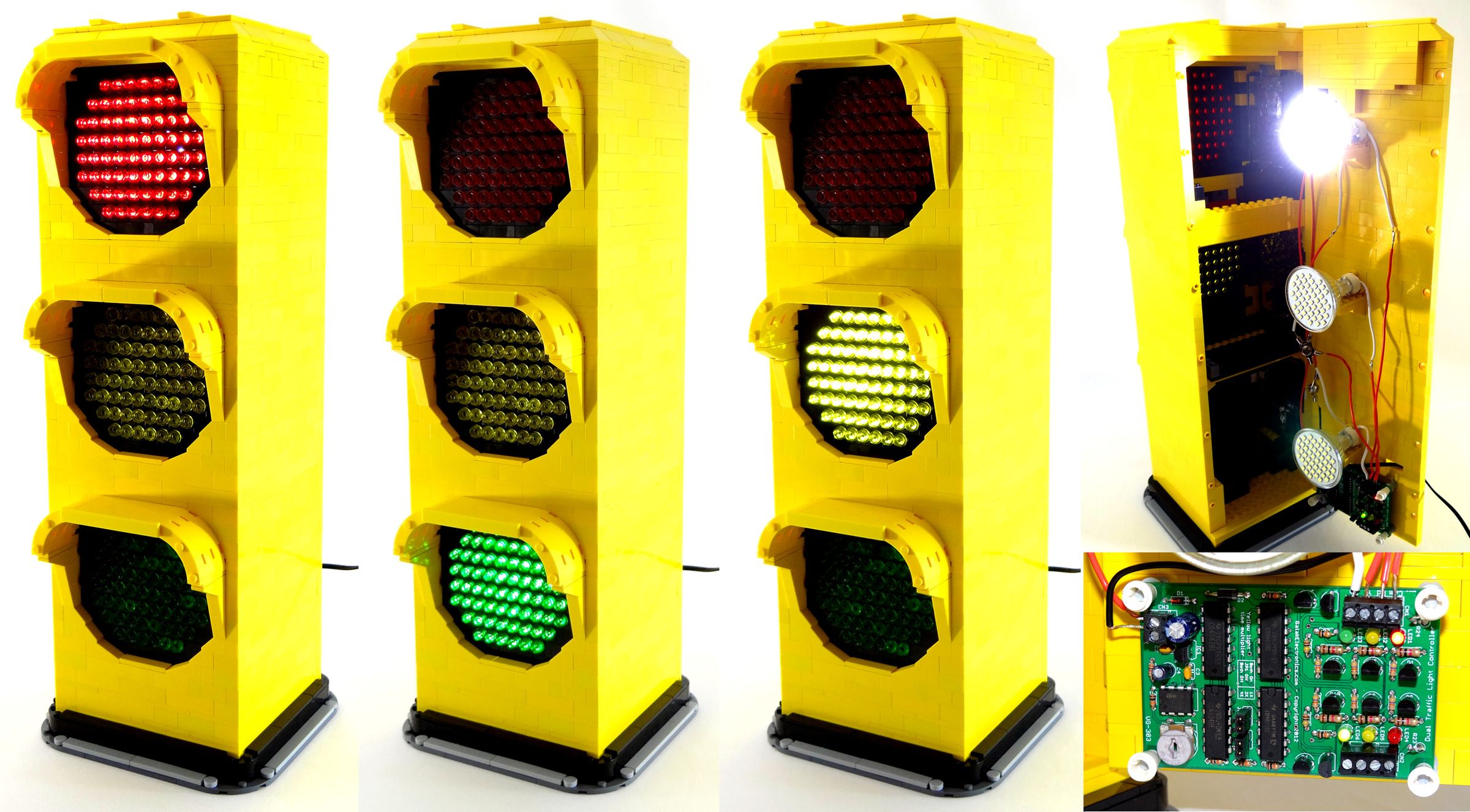 Fully-Functional LEGO Traffic Signal Lamp : 4 Steps (with Pictures ...