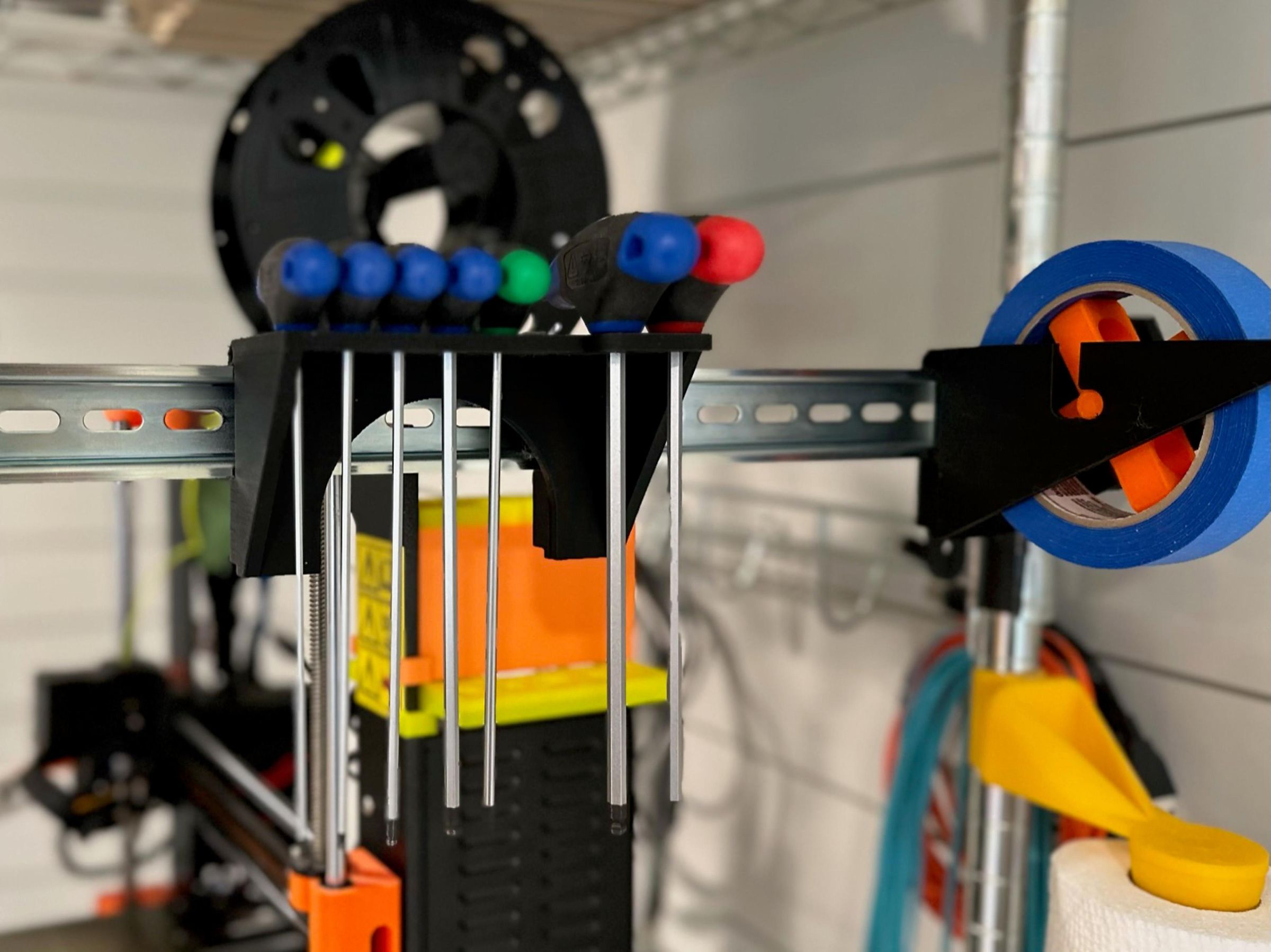 A Simple Din Rail Mount for a Wire Shelf : 6 Steps (with Pictures ...