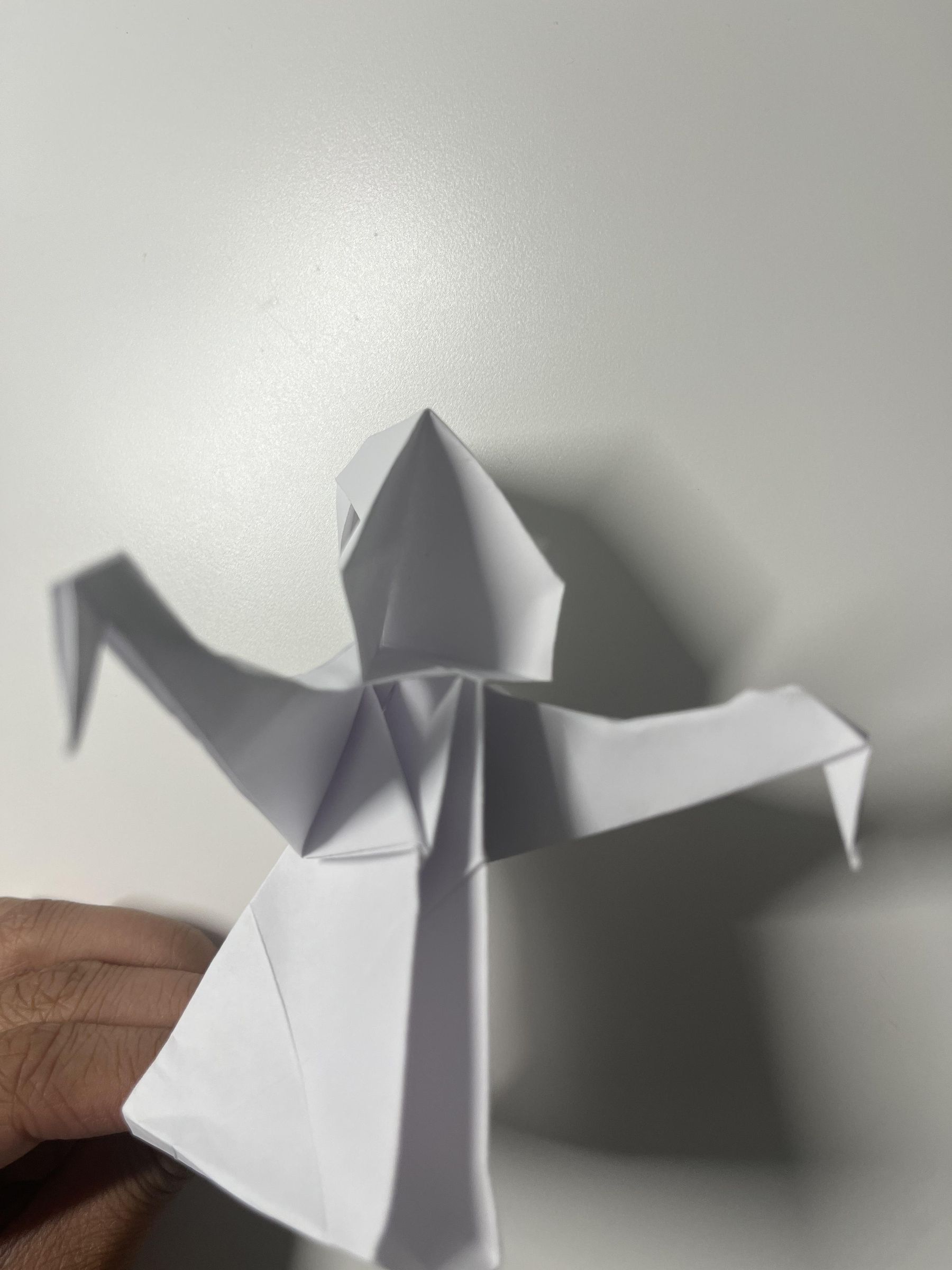 Origami Ghost : 12 Steps - Instructables