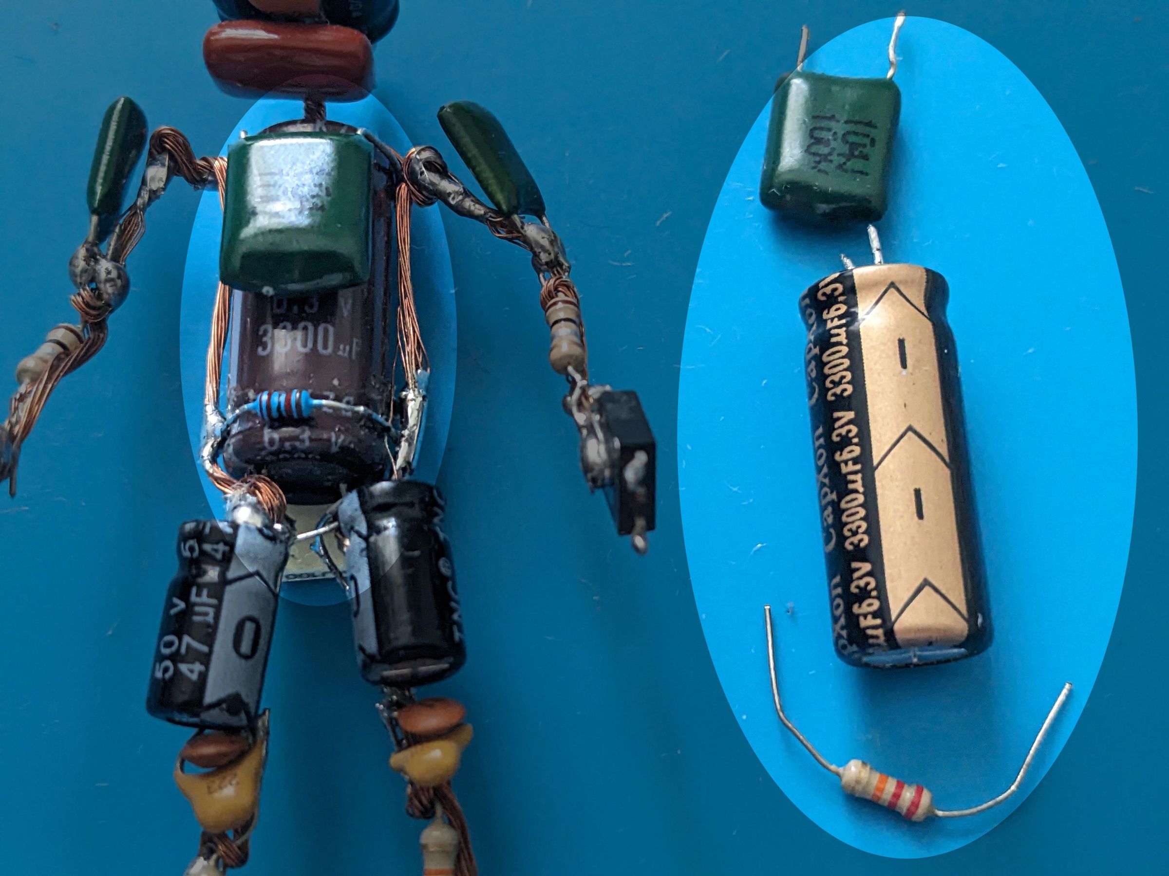 Stop Motion Puppet From Copper Wire Scraps and Electronic Waste : 6 ...