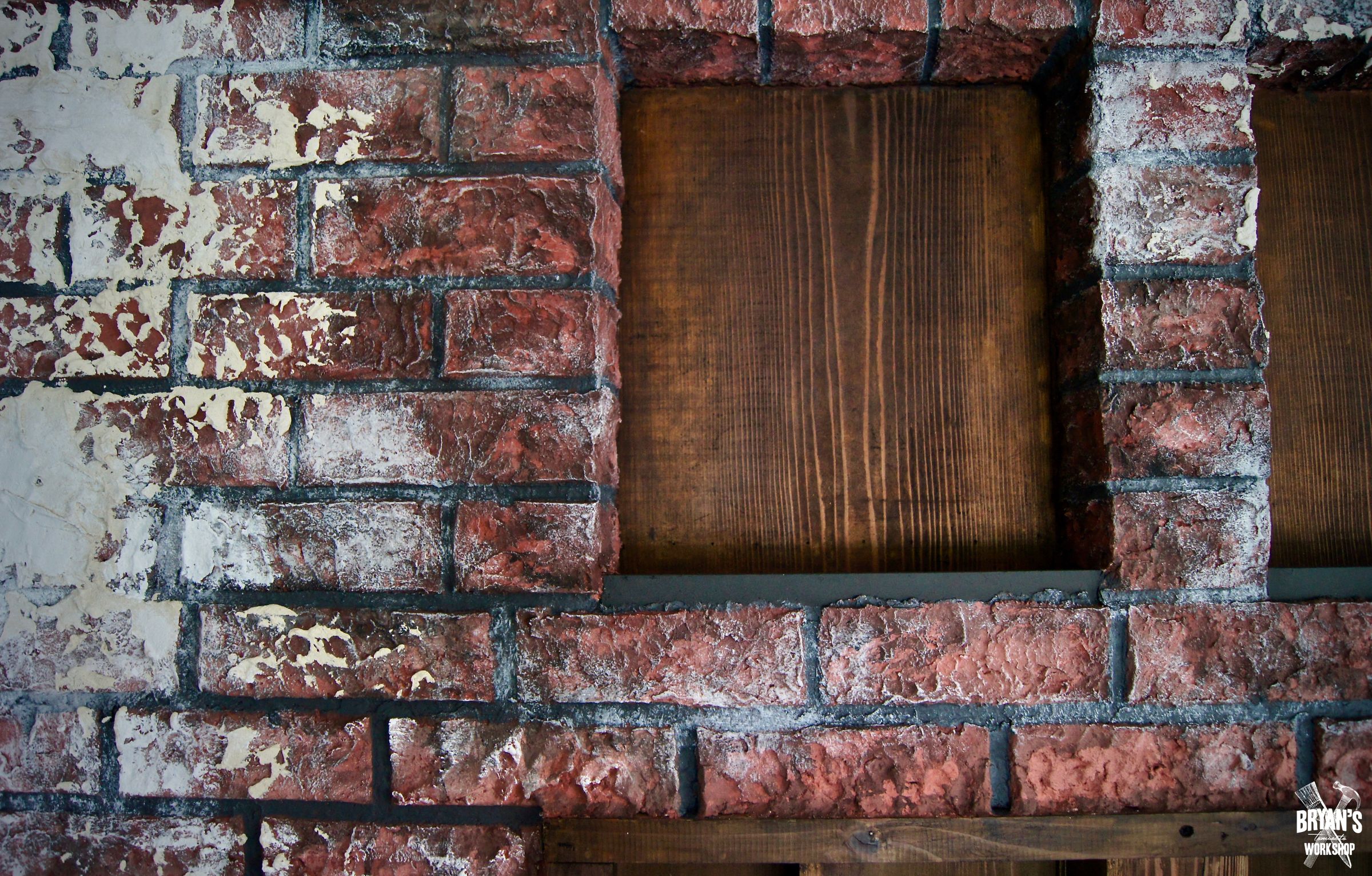 Faux Brick Wall : 8 Steps (with Pictures) - Instructables