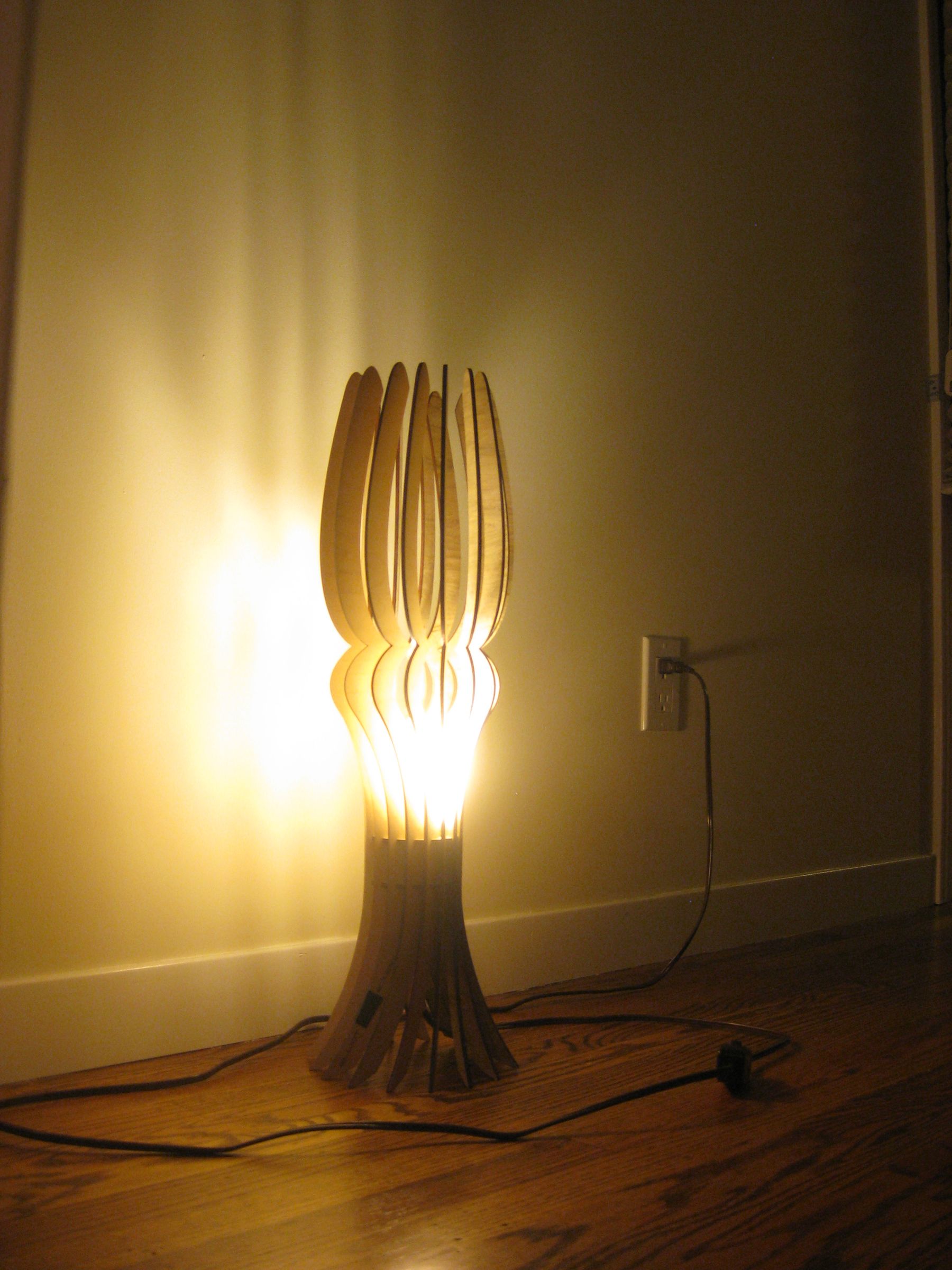 Laser Cut Lamp - Instructables