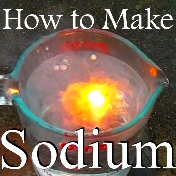 How to Make Sodium Metal [HD Video Tutorial] (with Pictures ...