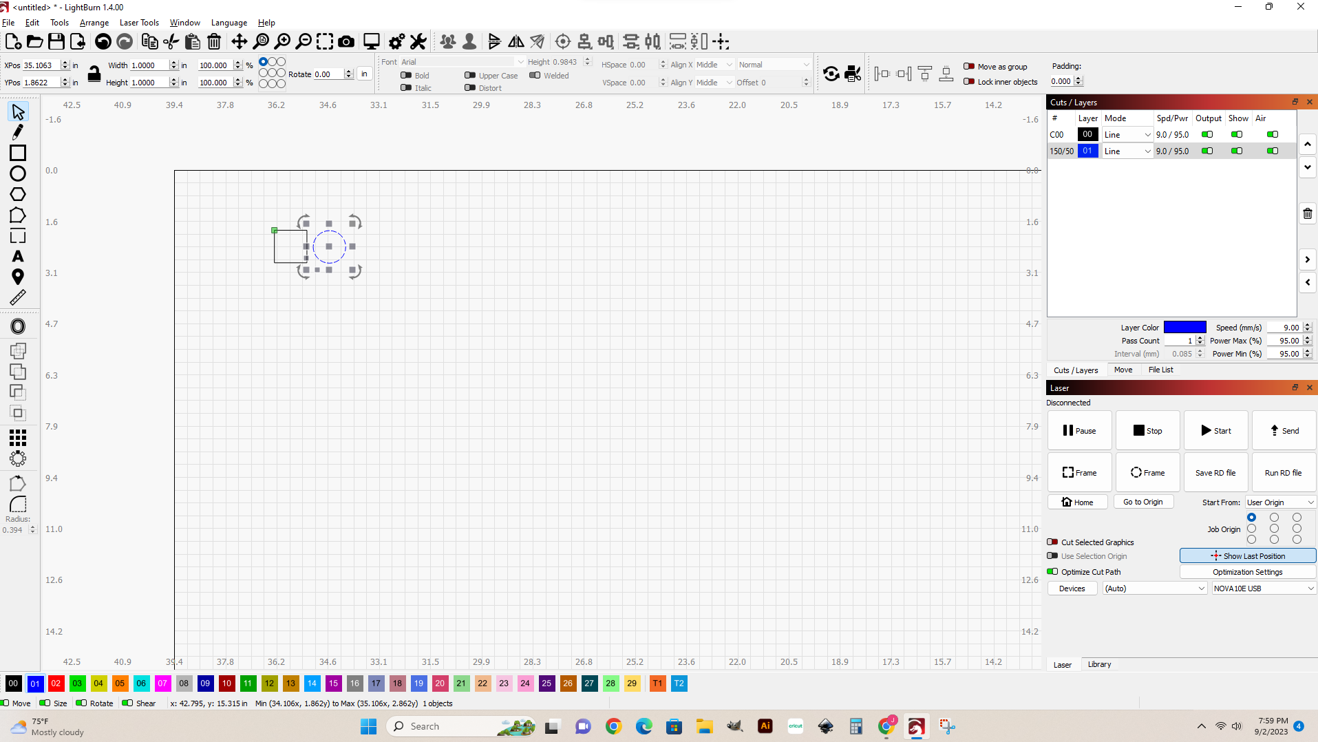Basic Lightburn Tutorial for Laser Cutting : 13 Steps - Instructables