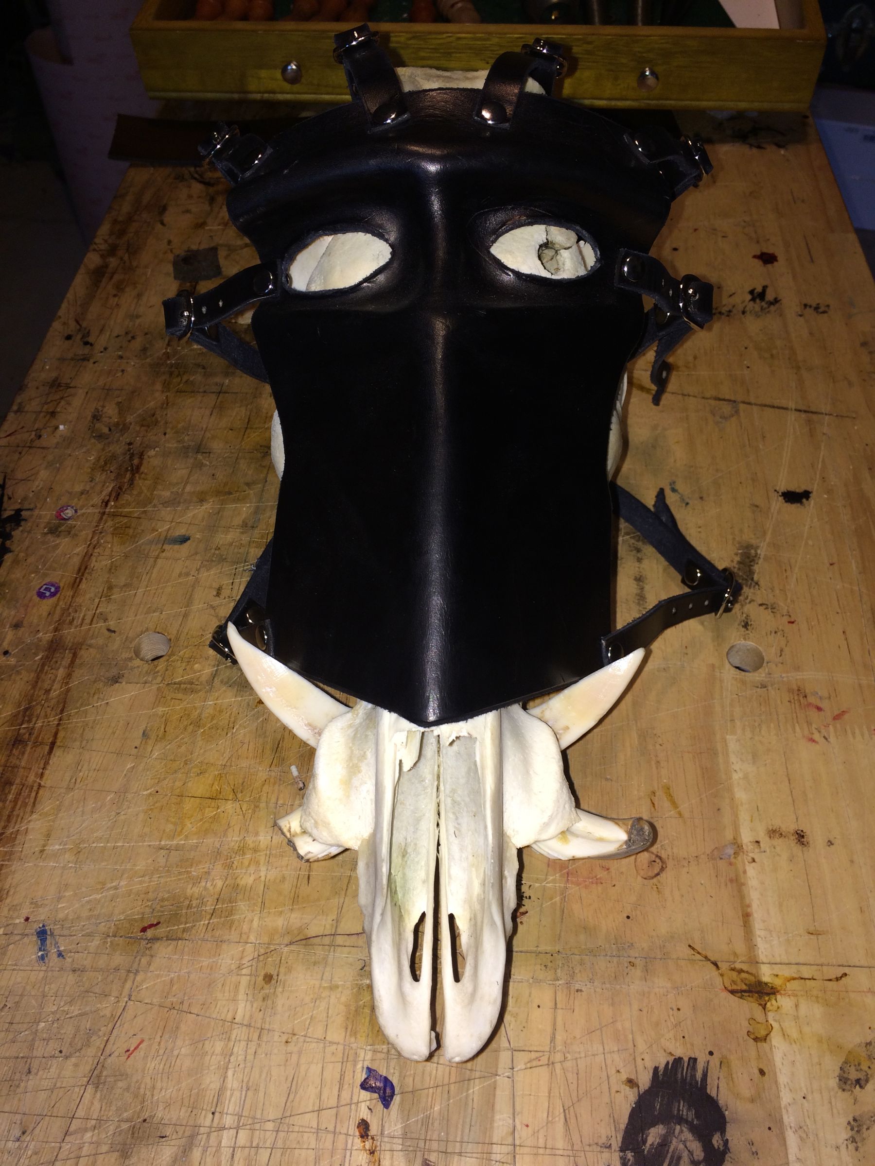 Hessian Soldier Mask and Accessories : 8 Steps (with Pictures ...