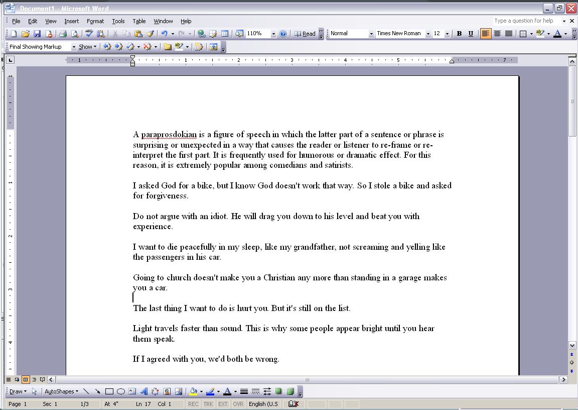 Quick Formatting With Notepad and Word : 8 Steps - Instructables
