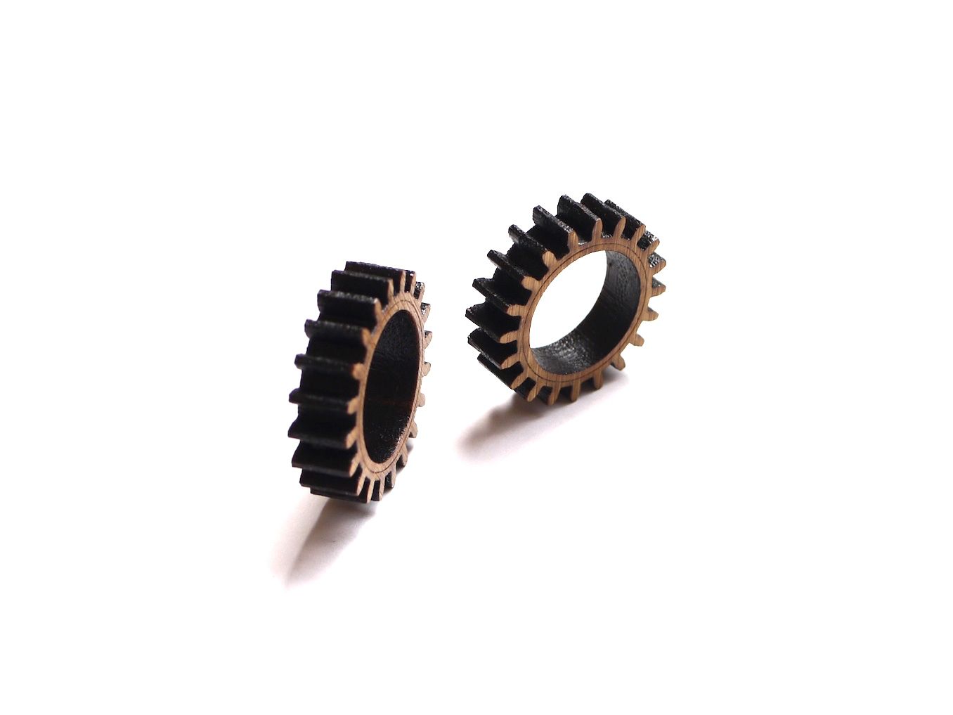 Make Your Own Fidget Rings - DIY Wood Gear Rings : 3 Steps (with ...