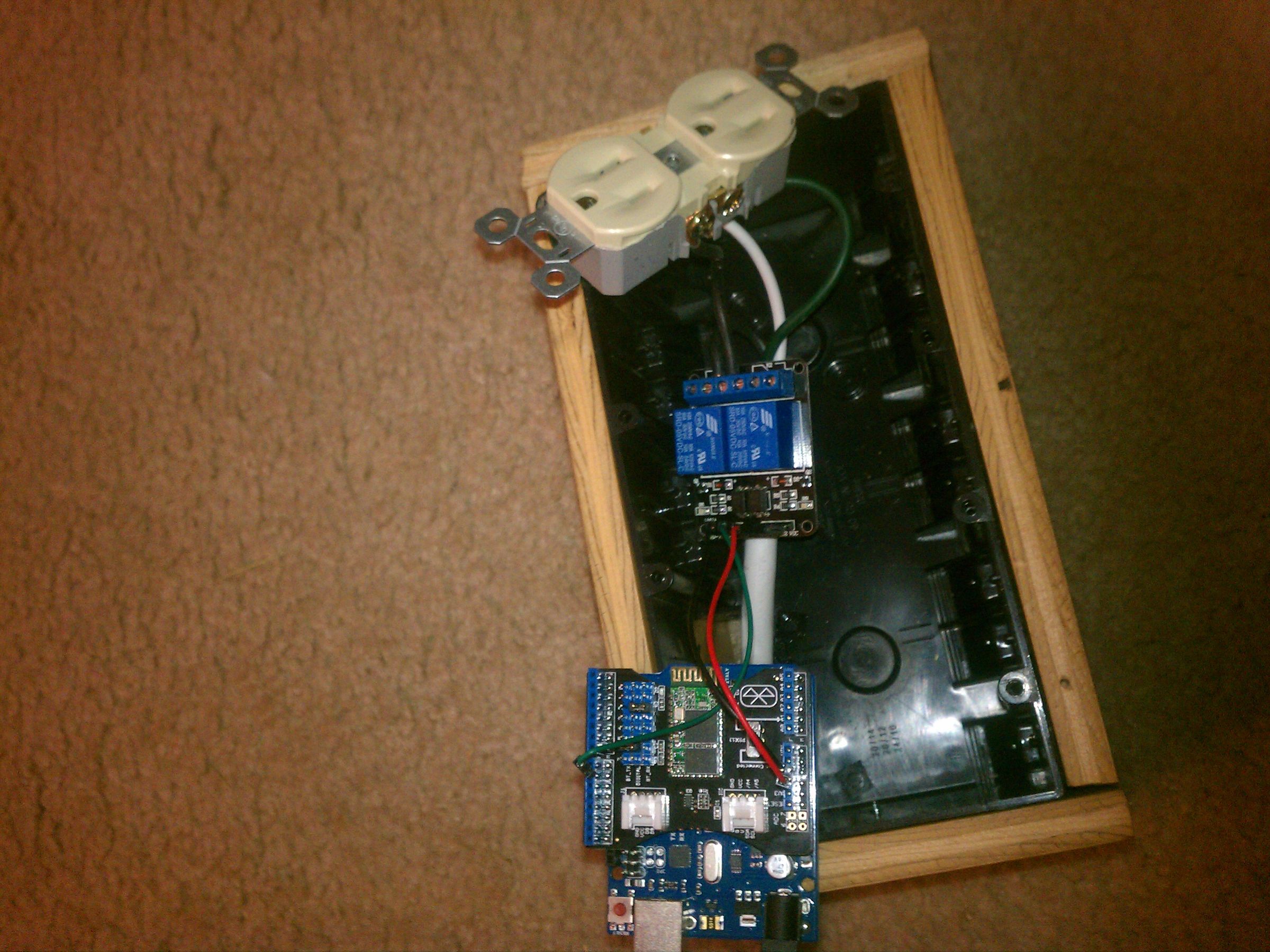 Android Bluetooth Controlled Outlet - Instructables