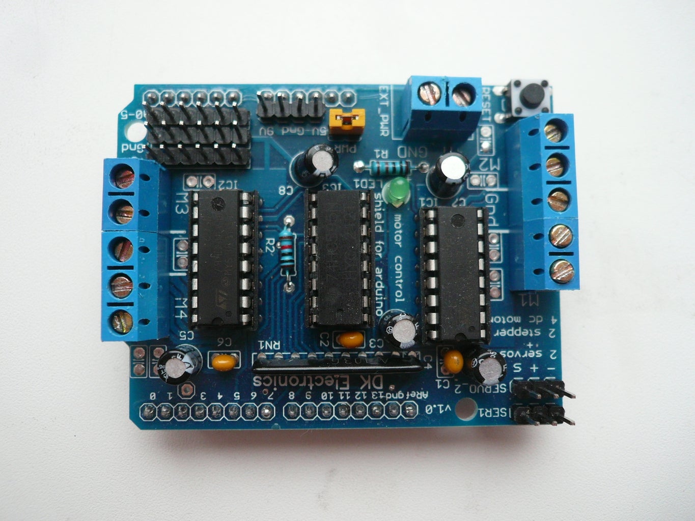 Arduino Hc Sr04 Ultrasonic Rover 5 Steps With Pictures Instructables