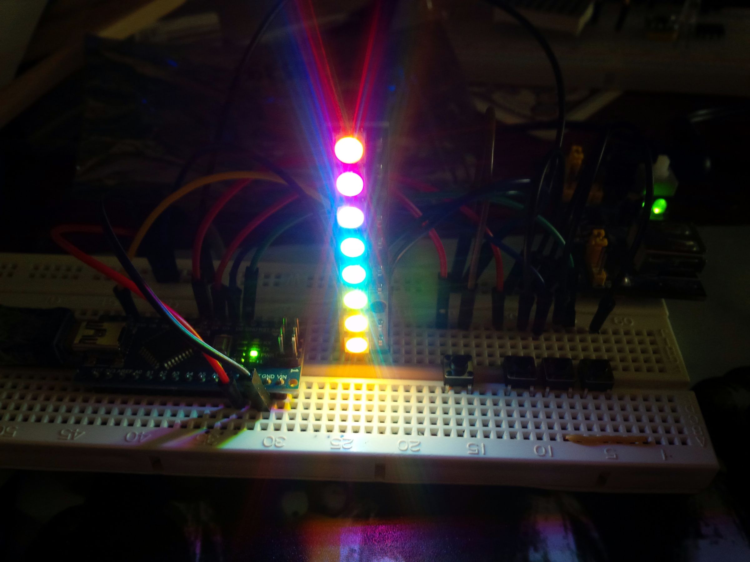 Octarine: an Arduino Powered Color Matching Game With WS2812 RGB LEDs ...