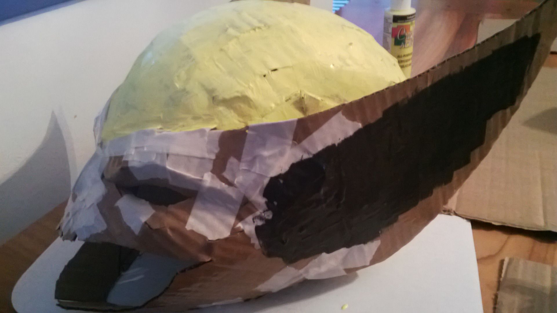 Last Minute Cardboard Wolverine Pepakura Mask : 4 Steps - Instructables